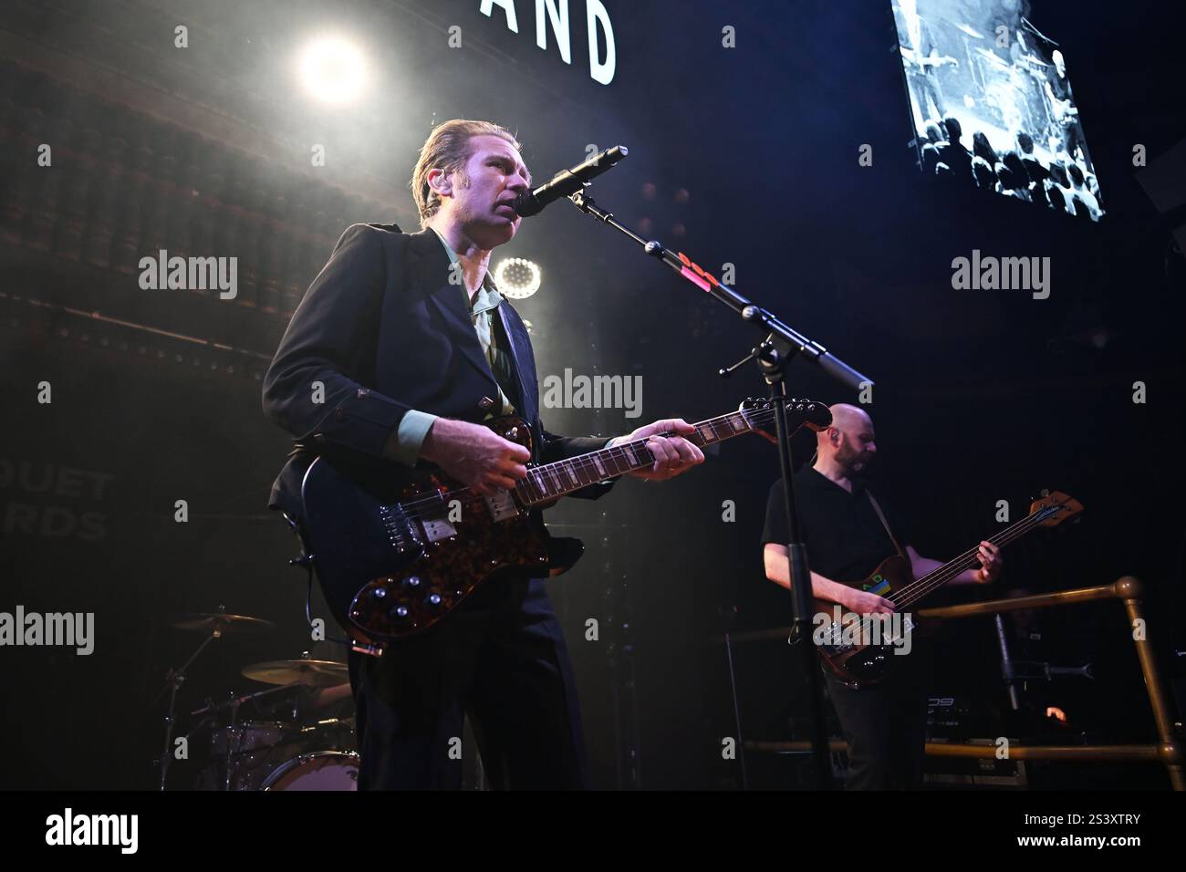 UK. 09th Jan, 2025. KINGSTON, ENGLAND - JANUARY 09: Alex Kapranos of ...