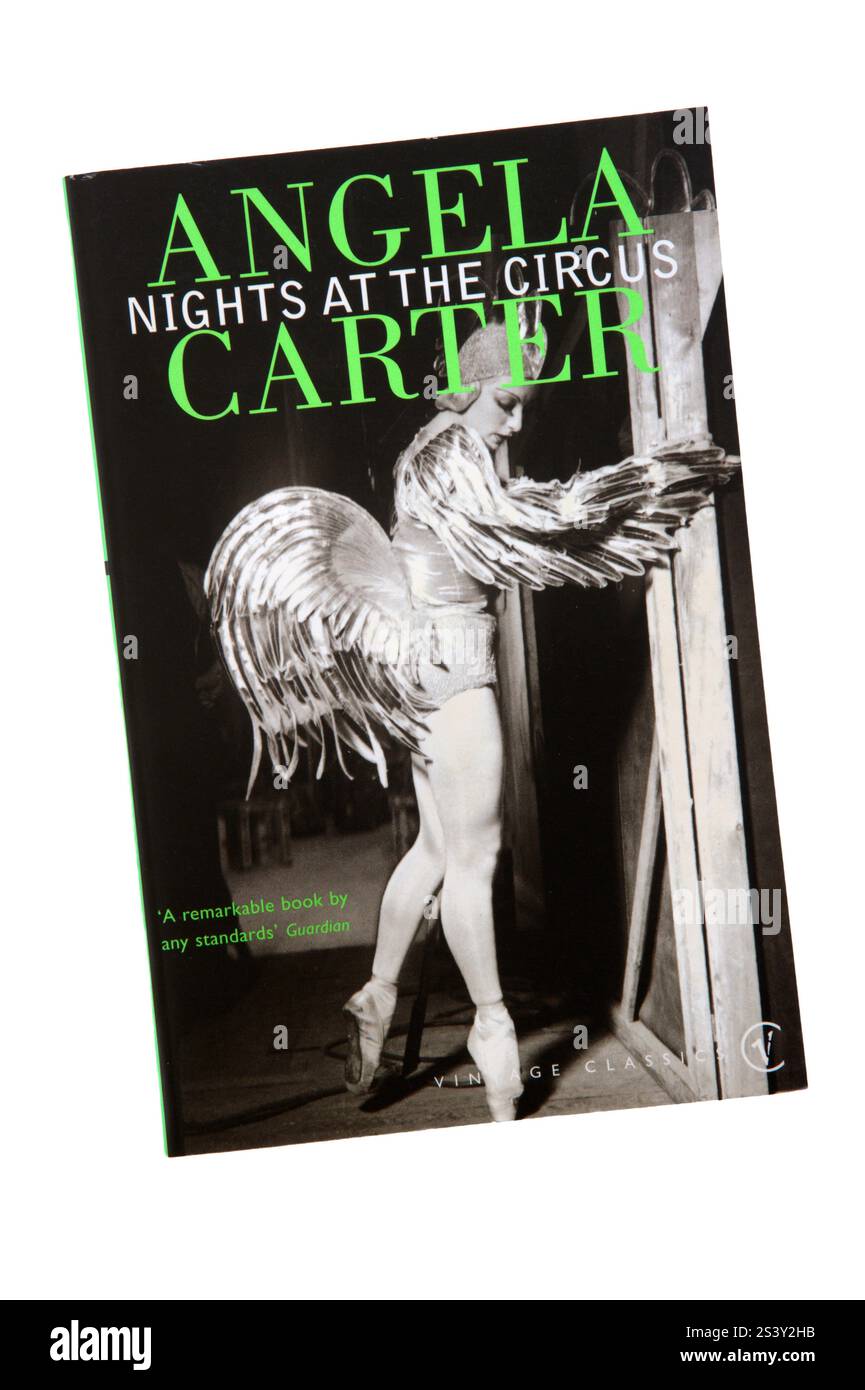 A paperback copy of Nights at the Circus by Angela Carter. First ...