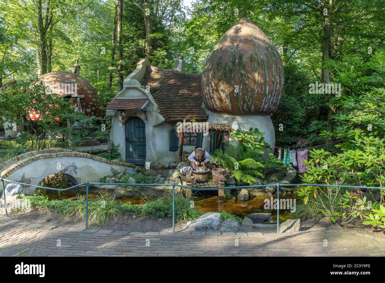 Kaatsheuvel, the Netherlands. 24 June 2024. Efteling theme park, Het ...