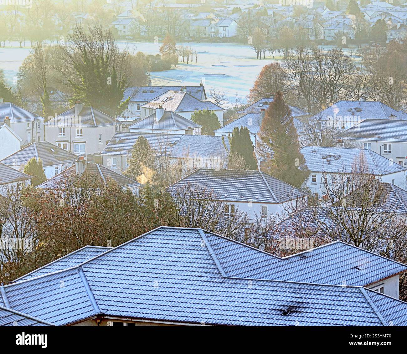 Glasgow, Scotland, UK. 10th January, 2025. UK Weather: Freezing ...