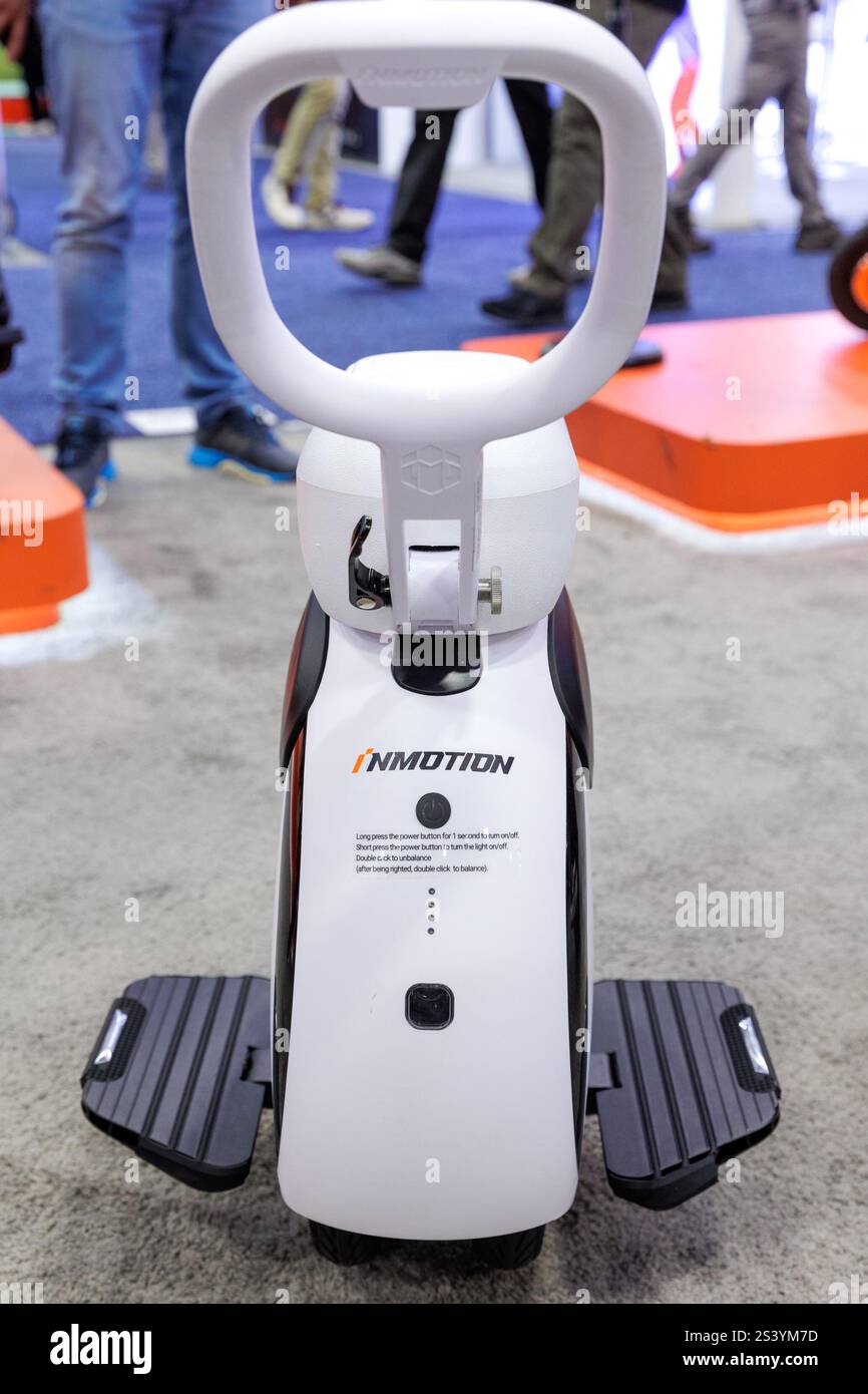 Las Vegas, USA. 09th Jan, 2025. The E20 Electric Unicycle for beginners ...