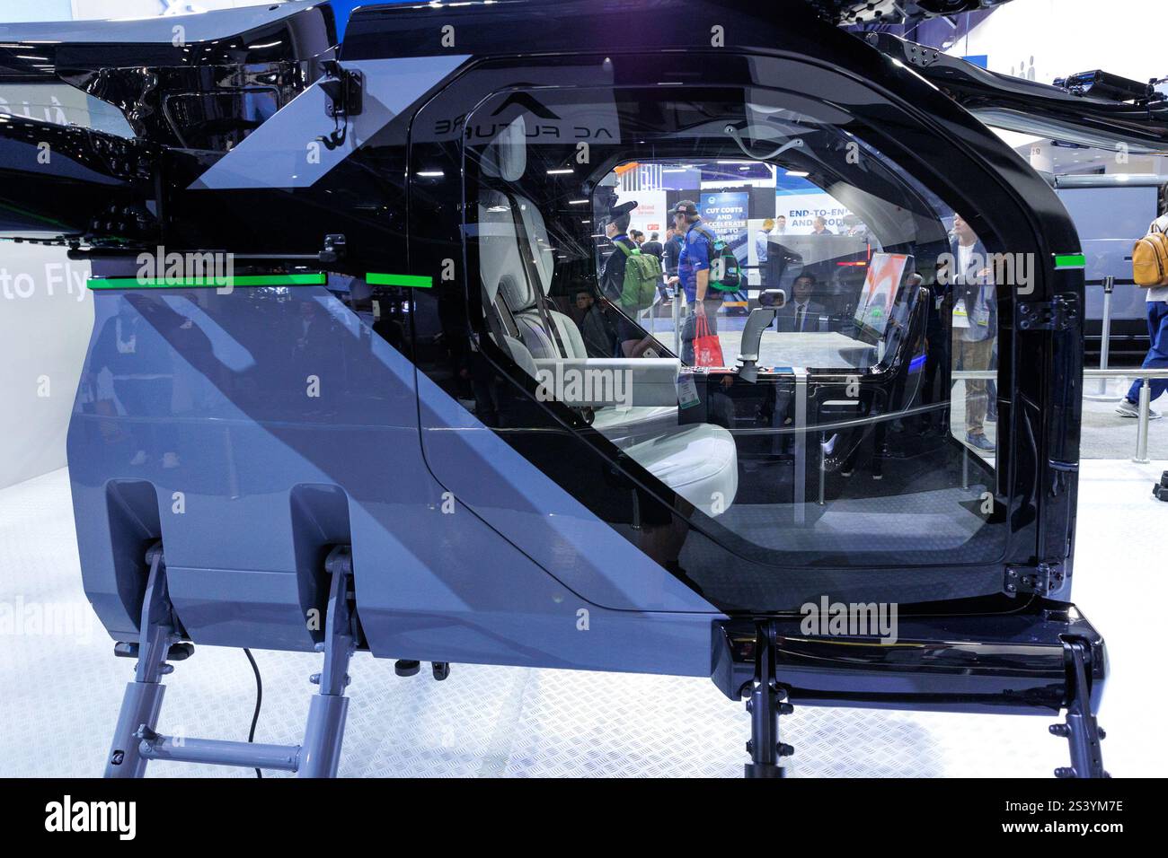 Las Vegas, USA. 09th Jan, 2025. A Modular Flying Car, by Xpeng Aeroht ...