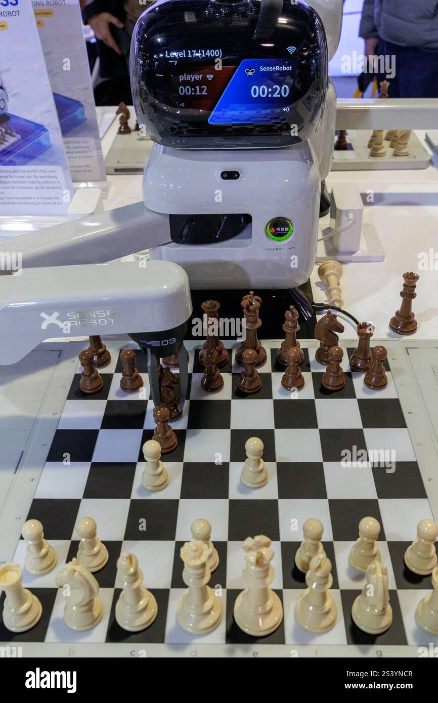 Senserobot Chess, the world's first home chess-playing robot, by Sense ...