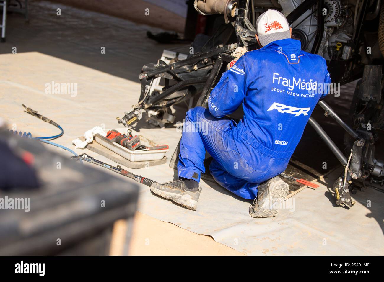 Hail, Arabie Saoudite. 10th Jan, 2025. 425 HEGER Brock (usa), EDDY Max ...