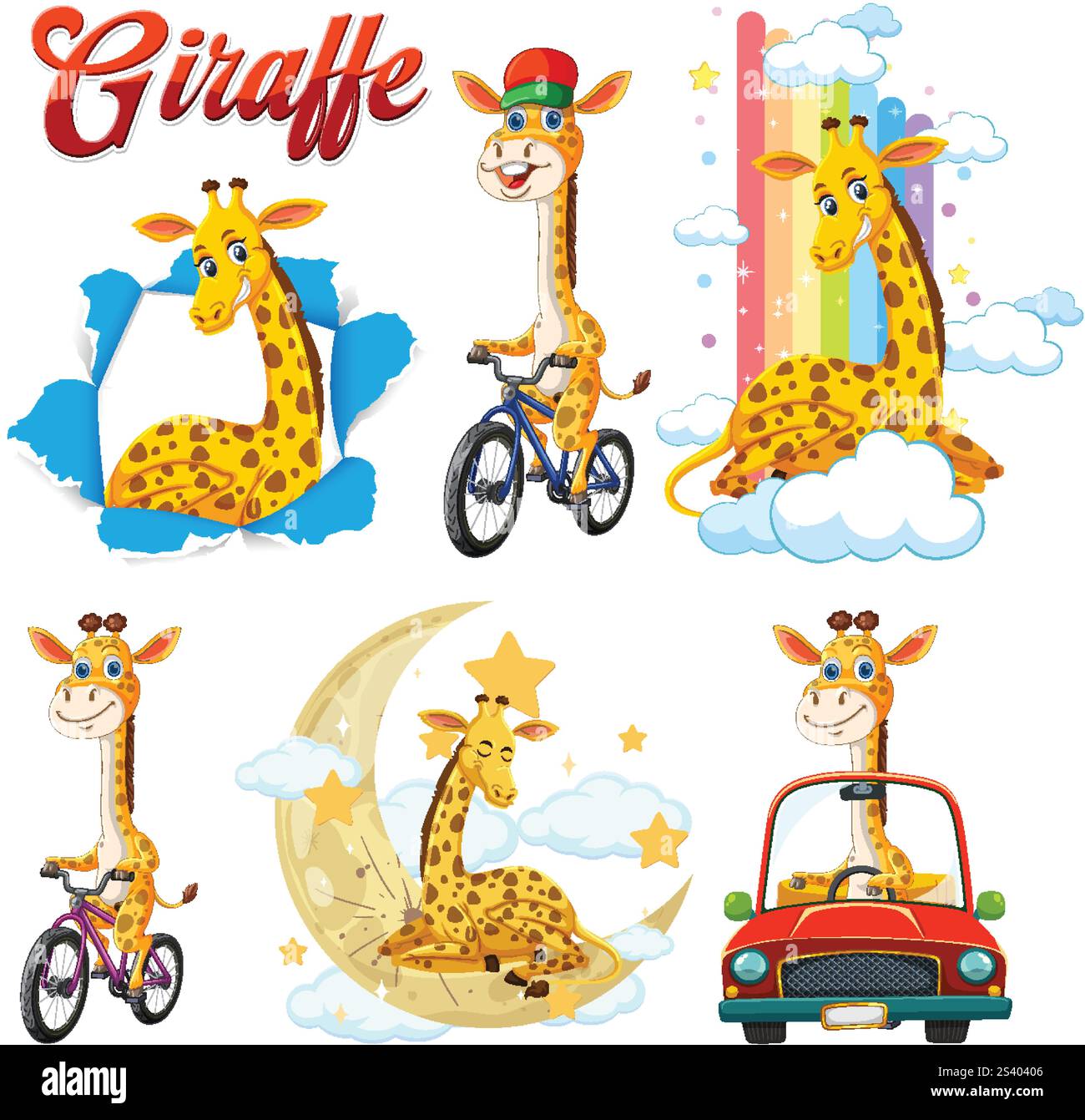 Whimsical transportation Stock Vector Images - Alamy