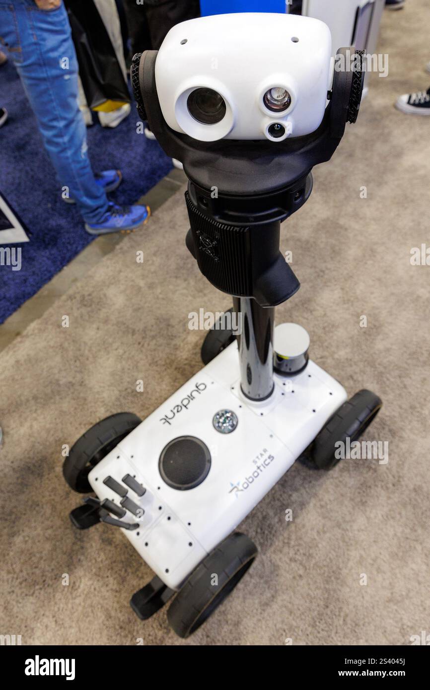 Las Vegas, USA. 09th Jan, 2025. Watchbot, a surveillance and inspection ...