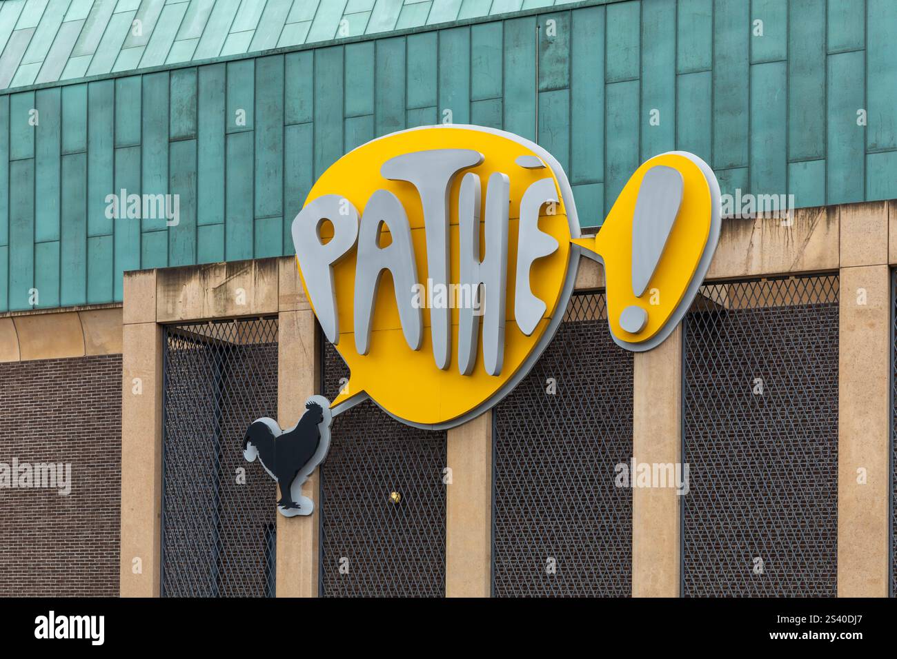 Helmond, the Netherlands. 30 June 2024. Pathe Bioscoop logo sign on the ...