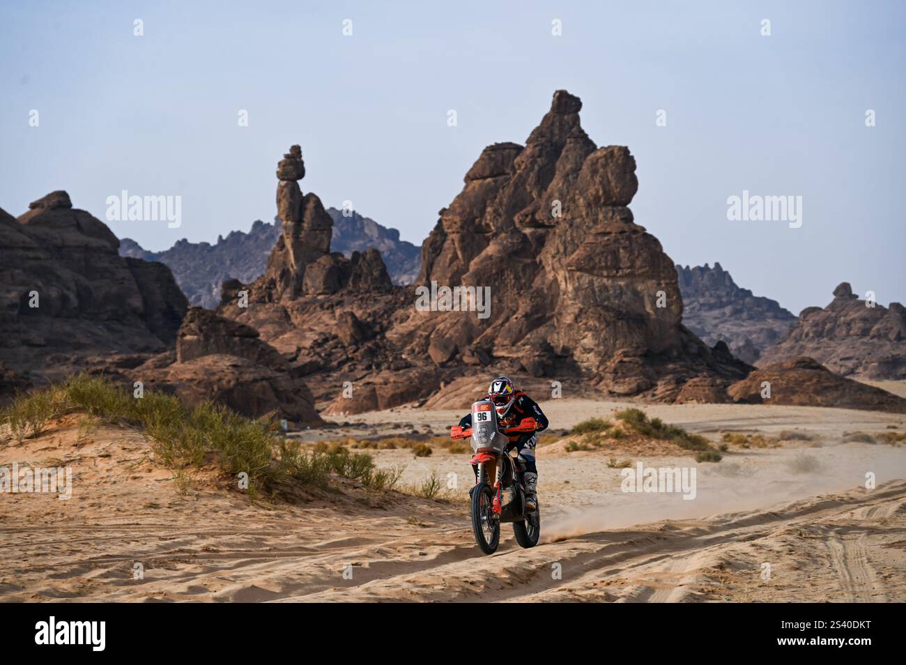 Hail, Arabie Saoudite. 09th Jan, 2025. 96 EBSTER Tobias (aut), KTM, Bas World KTM Racing Team ...