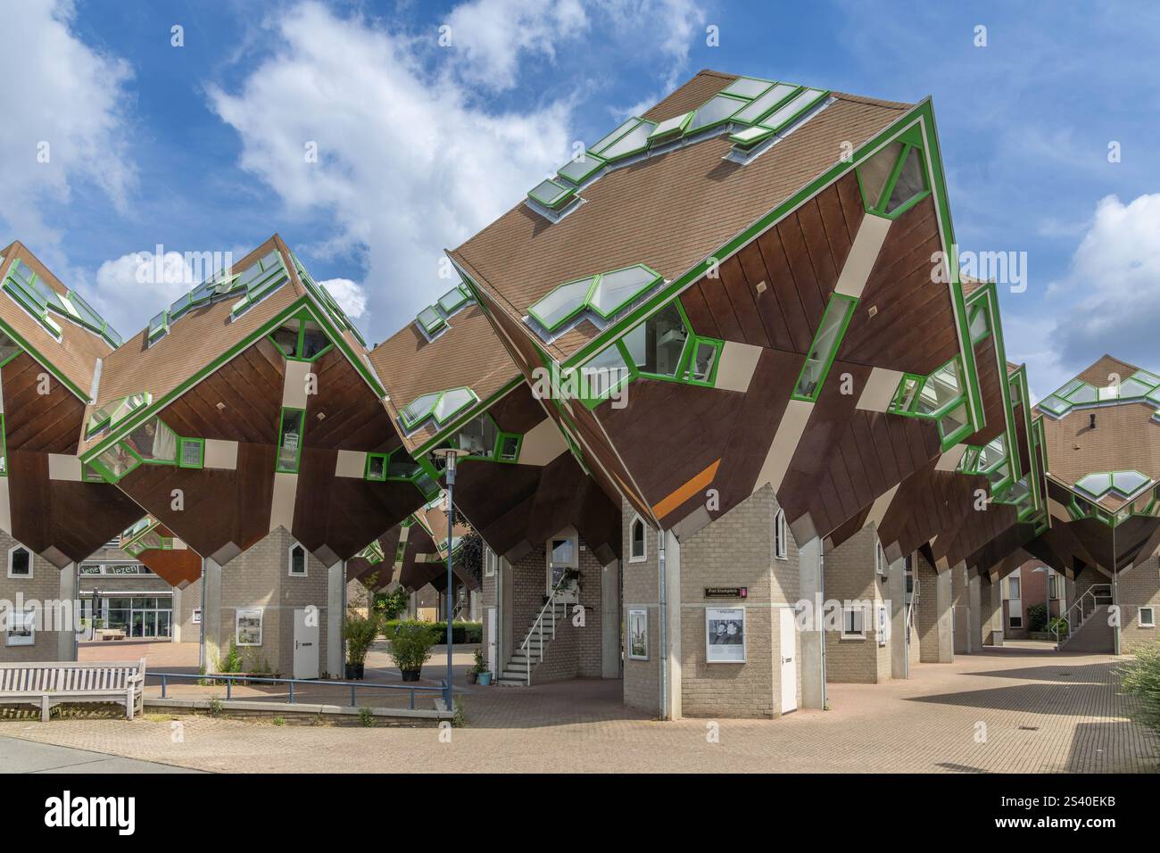 Helmond, The Netherlands, August 30, 2024. Ten of the well-known cube ...