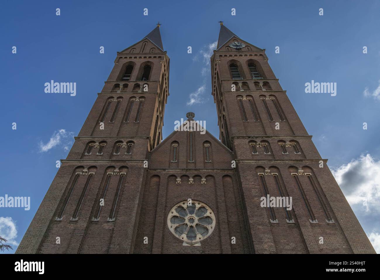 The Sint-Brigidakerk church in Geldrop noord-brabant in the Netherlands ...