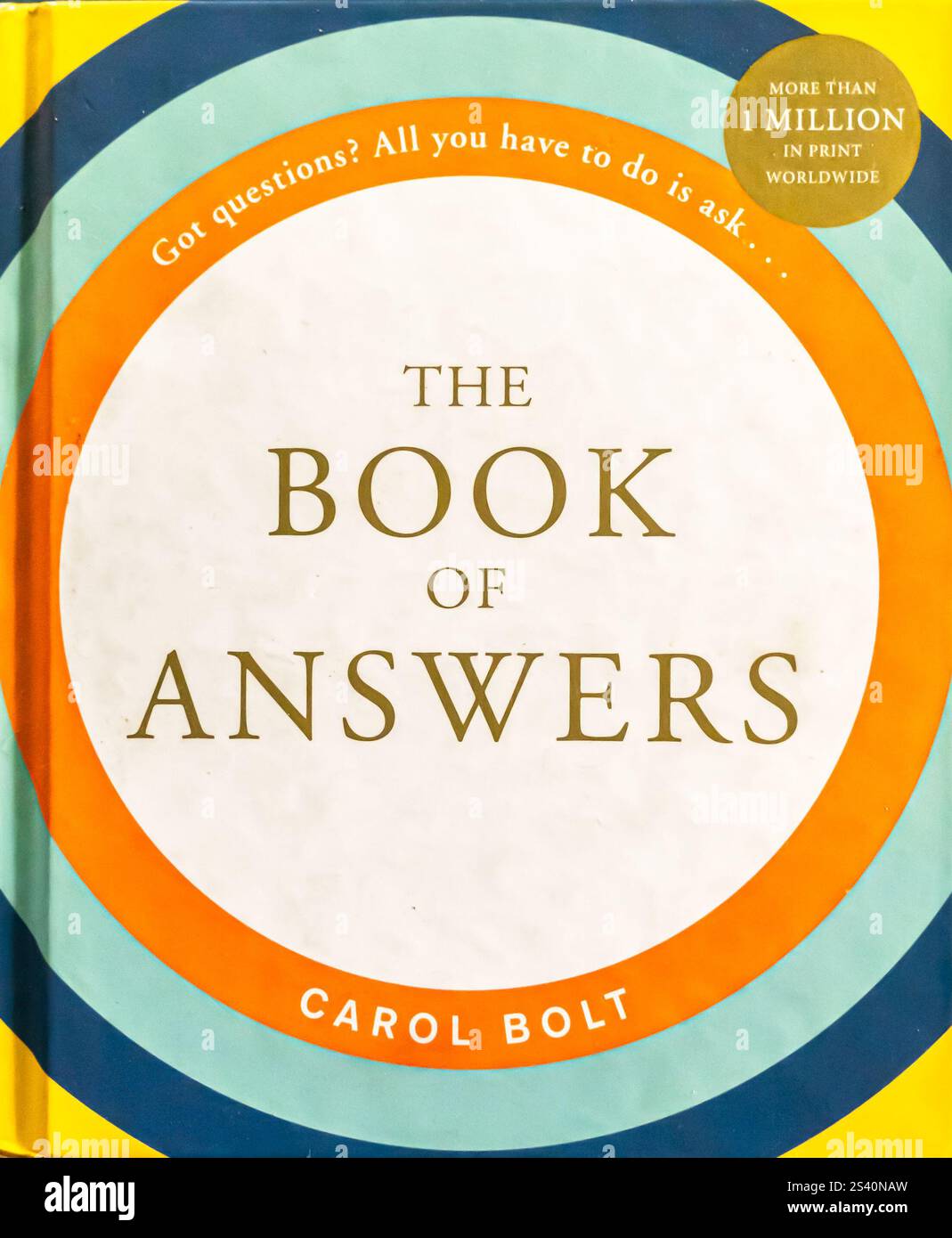 The Book of Answers Book by Carol Bolt 1999 Stock Photo - Alamy
