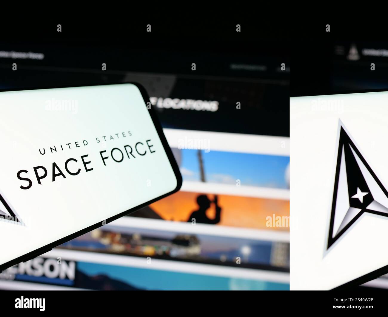 Germany. 10th Oct, 2024. In this photo illustration, a cellphone with ...