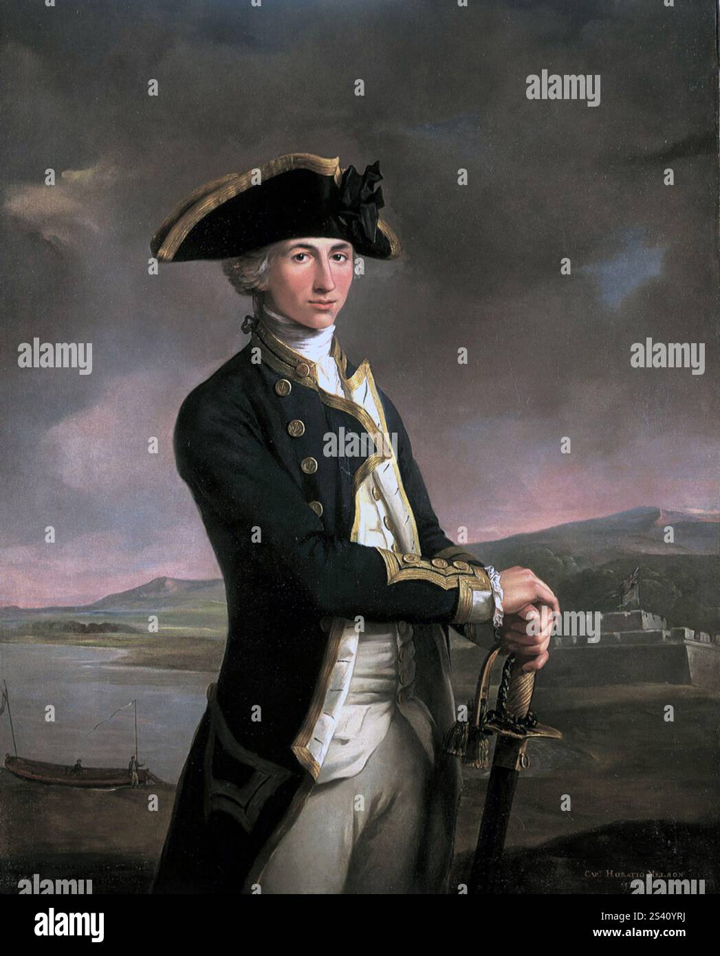 Portrait of Horatio Nelson is a 1781 portrait painting by the Italian ...