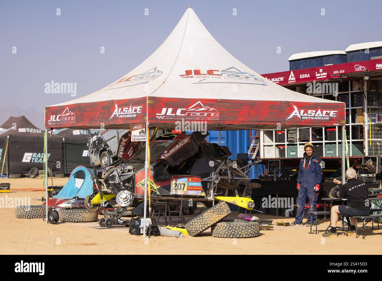Hail, Saudi Arabia, January 10, 2025, 207 CECCALDI Jean-Luc (fra ...