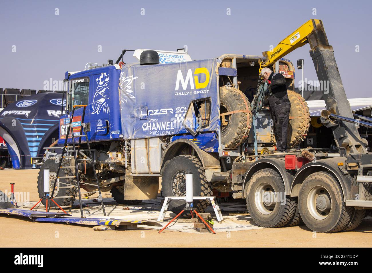 Hail, Saudi Arabia, January 10, 2025, 637 VITSE Antoine (fra), COQUELLE ...