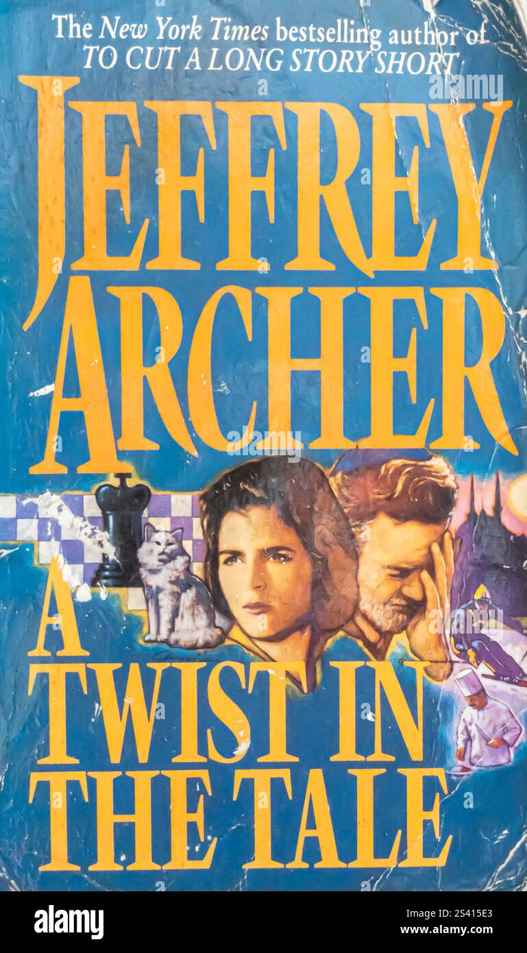 A Twist in the Tale Book by Jeffrey Archer 1988 Stock Photo - Alamy