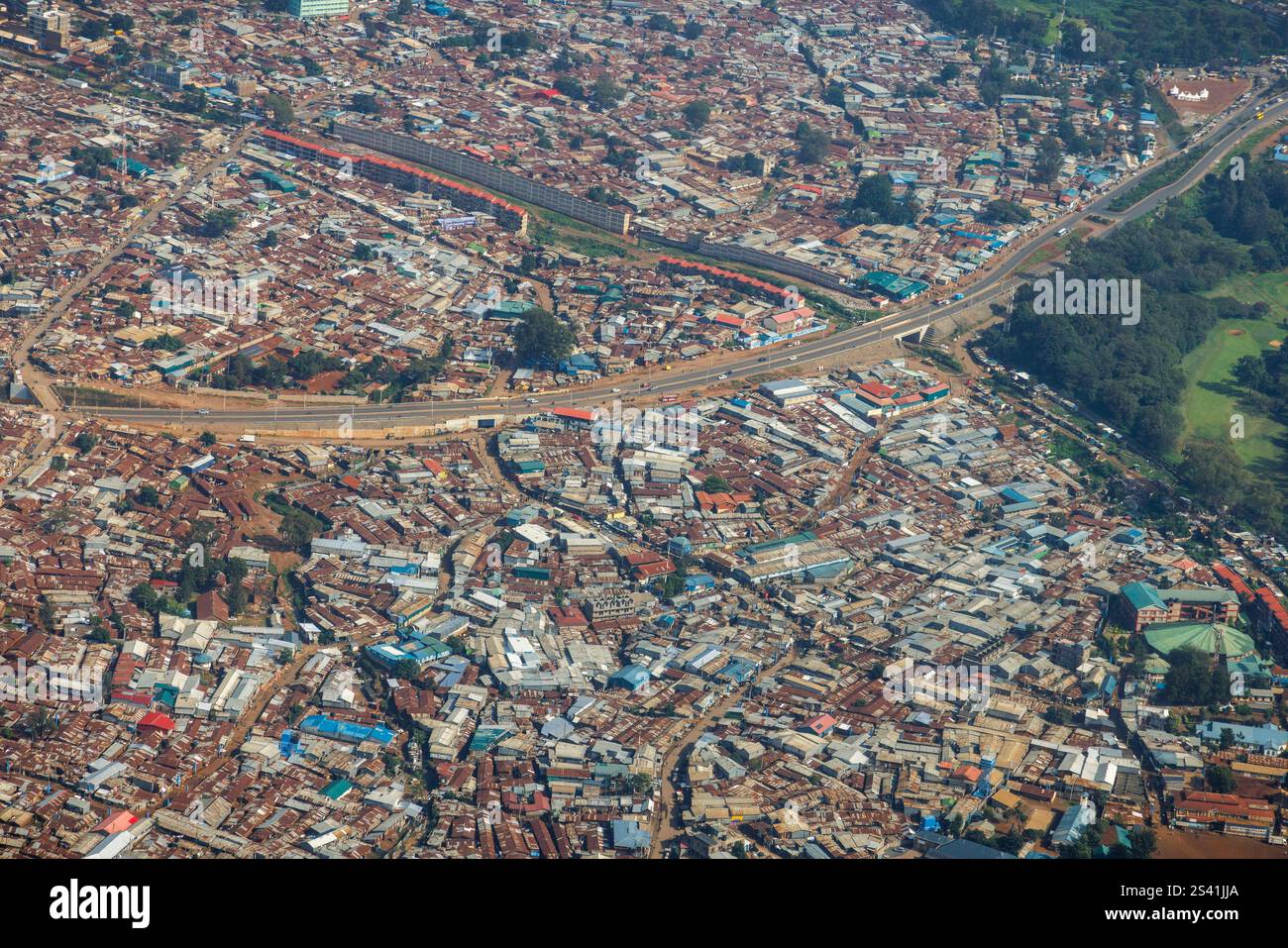 Kibera housing hi-res stock photography and images - Alamy