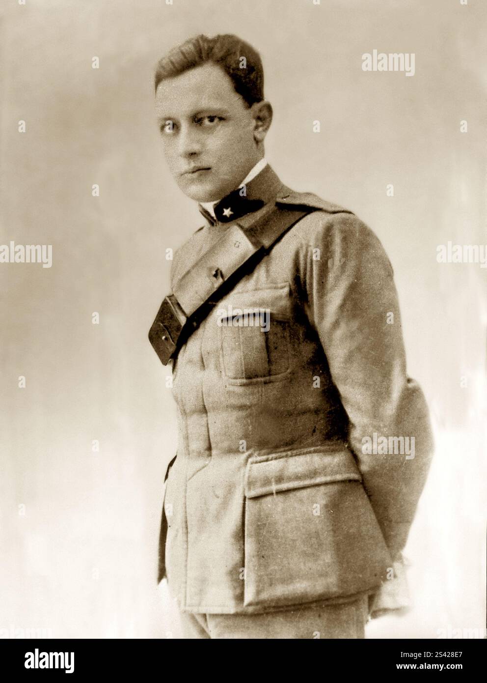 Italian writer Giuseppe Tomasi di Lampedusa (1896-1957), Duke of Palma ...