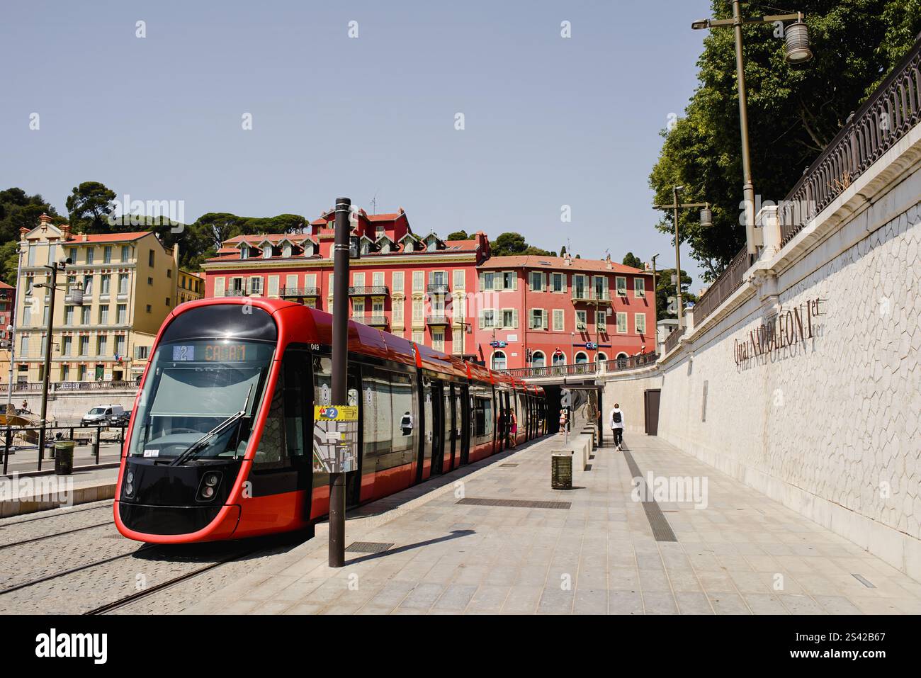 Modern tram public transport in hi-res stock photography and images - Alamy