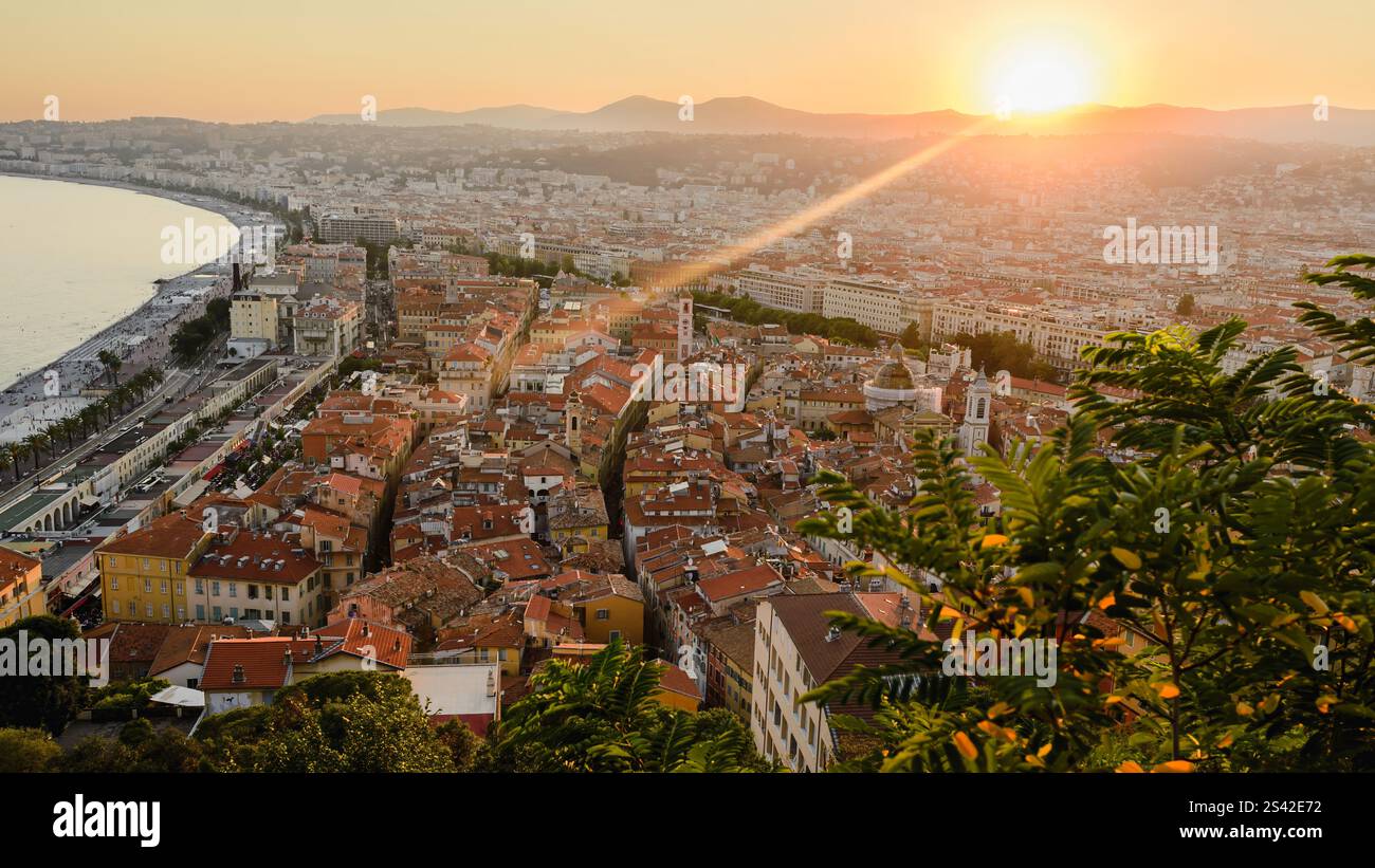 Scenic view coast nice hi-res stock photography and images - Alamy