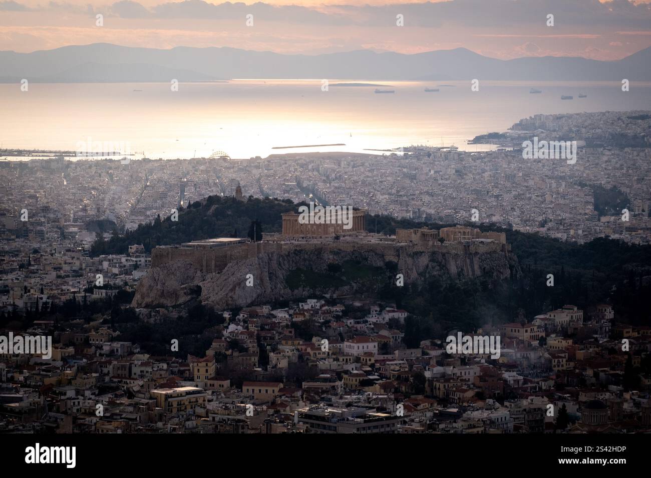Landscape of apartment buildingsshowing the population density with the ...