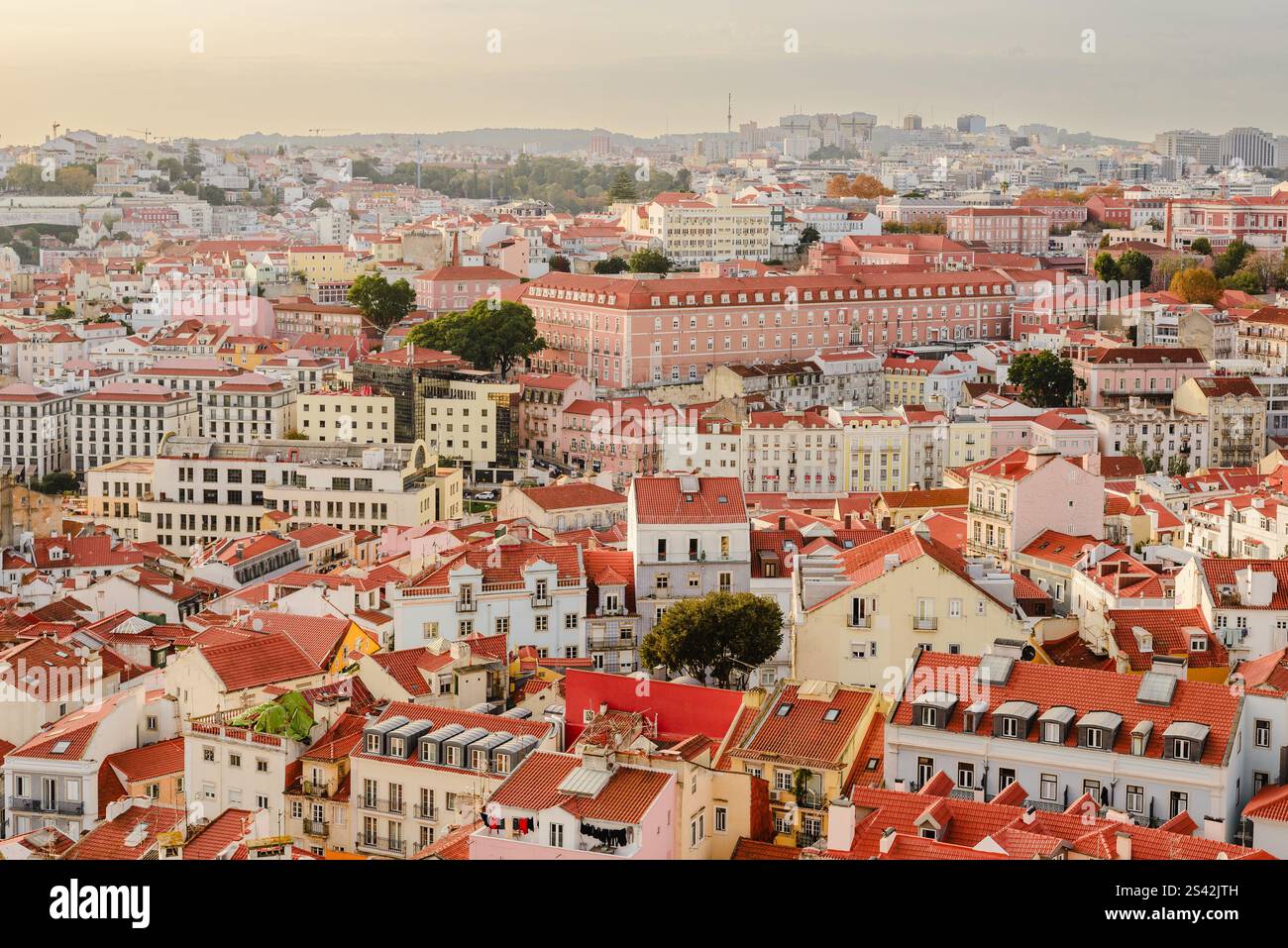 Aerial view rooftops buildings hi-res stock photography and images - Alamy