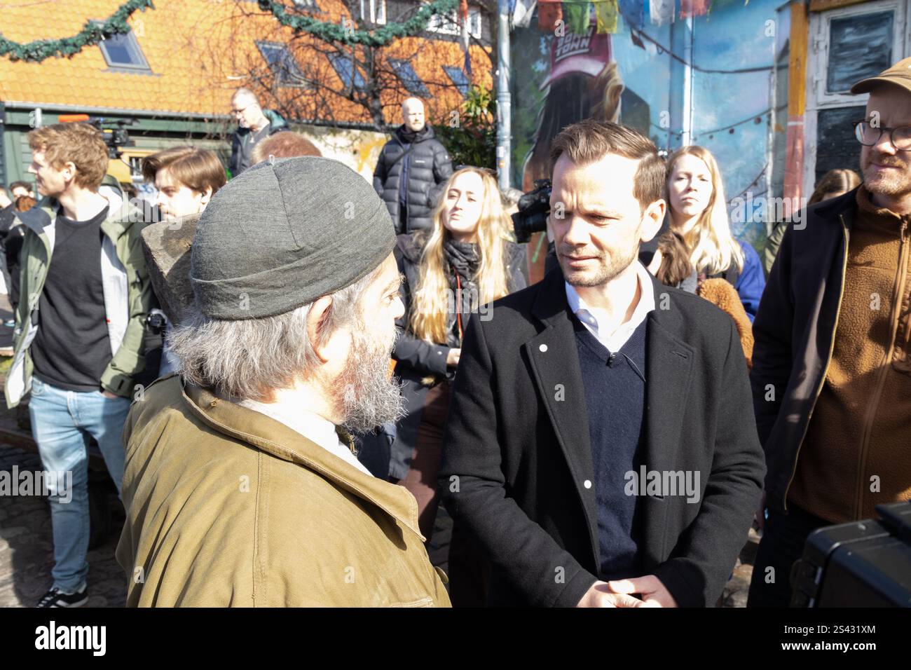 April 6, 2024, Copenhagen, Freetown Christiania, Denmark: Danish ...