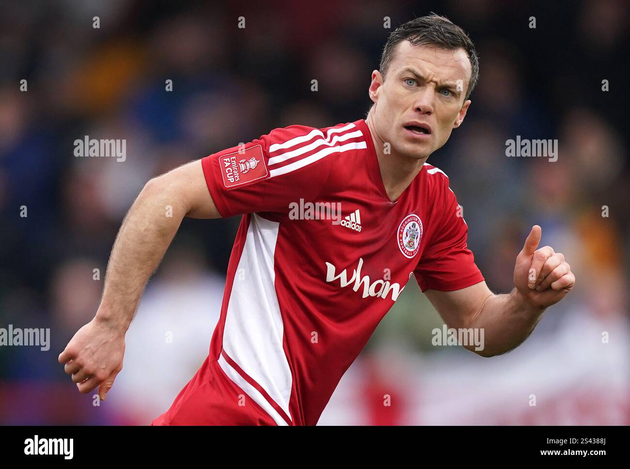 File photo dated 28-01-2023 of Accrington Stanley's Shaun Whalley who ...