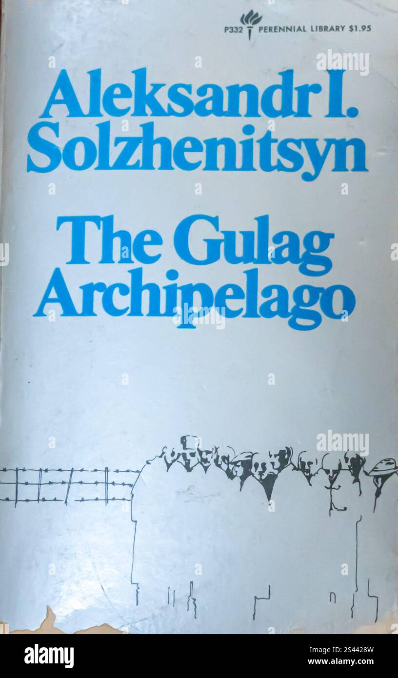 The Gulag Archipelago Book by Aleksandr Solzhenitsyn 1973; English ...
