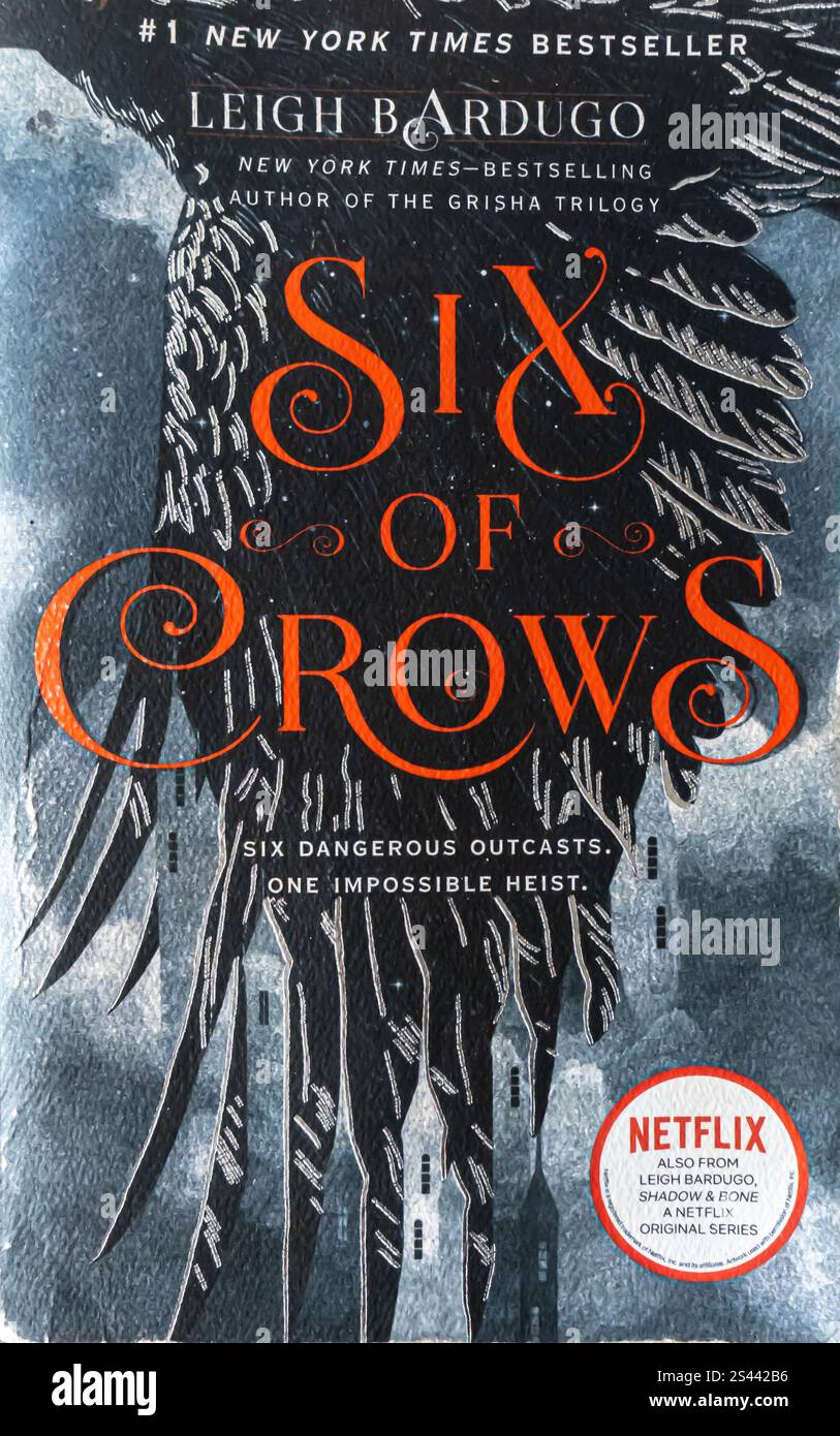 Six of Crows: Book 1 by Leigh Bardugo 2017 Stock Photo - Alamy