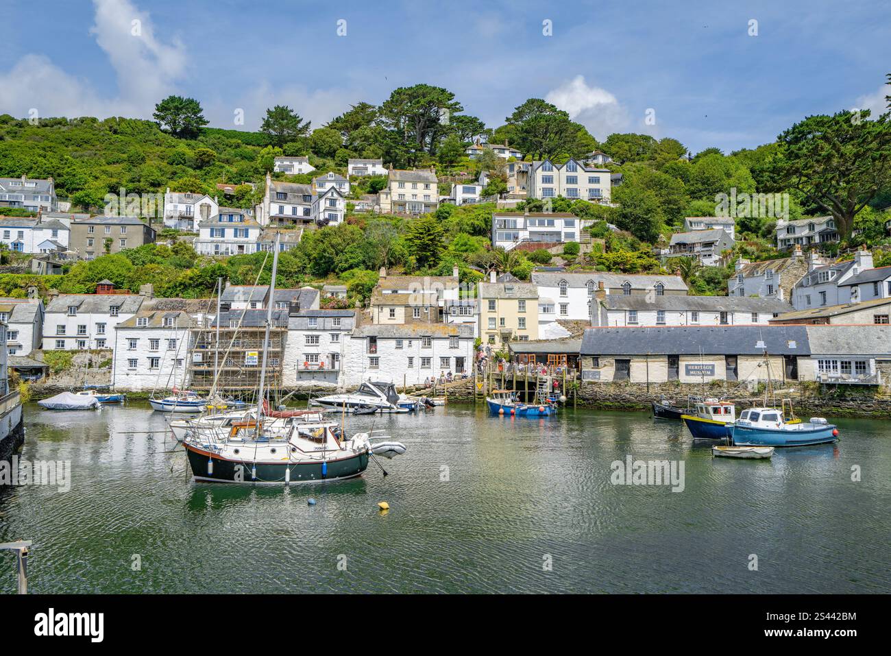 Summeer visit to Polpero and Looe Cornwall UK during 2024 Stock Photo ...