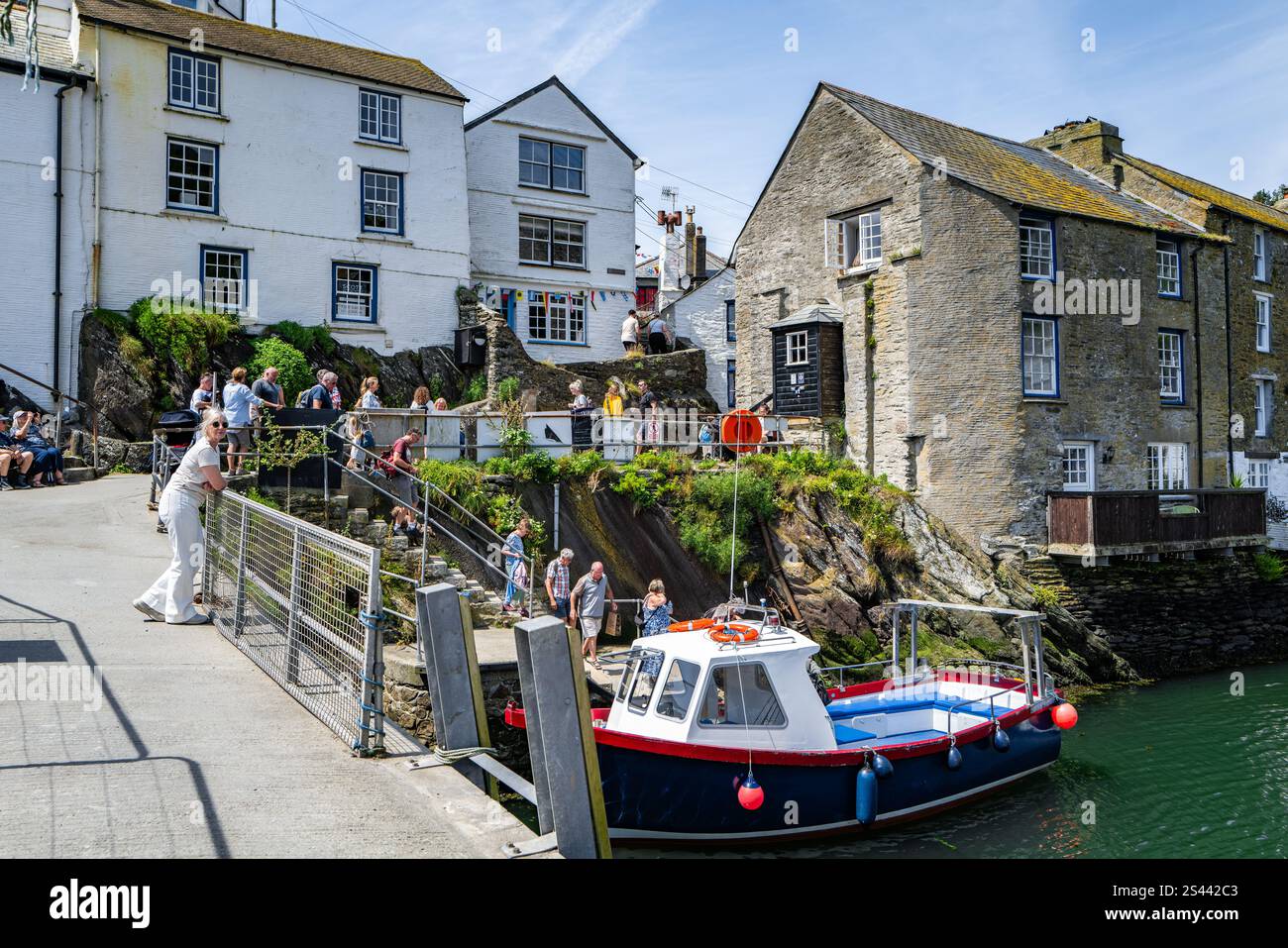 Summeer visit to Polpero and Looe Cornwall UK during 2024 Stock Photo ...