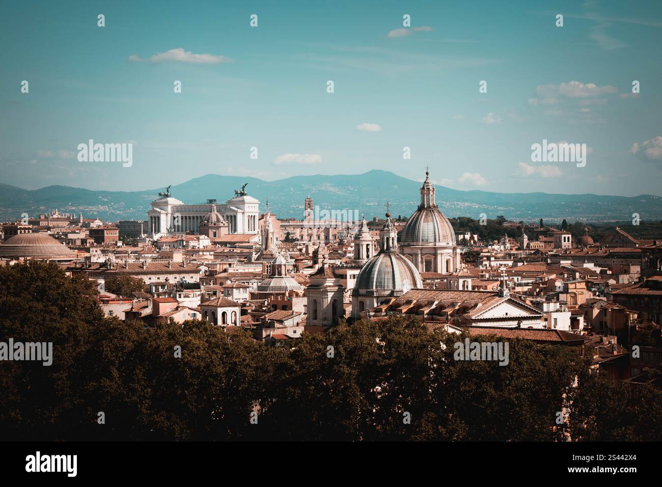 Rome City Scape Stock Photo - Alamy