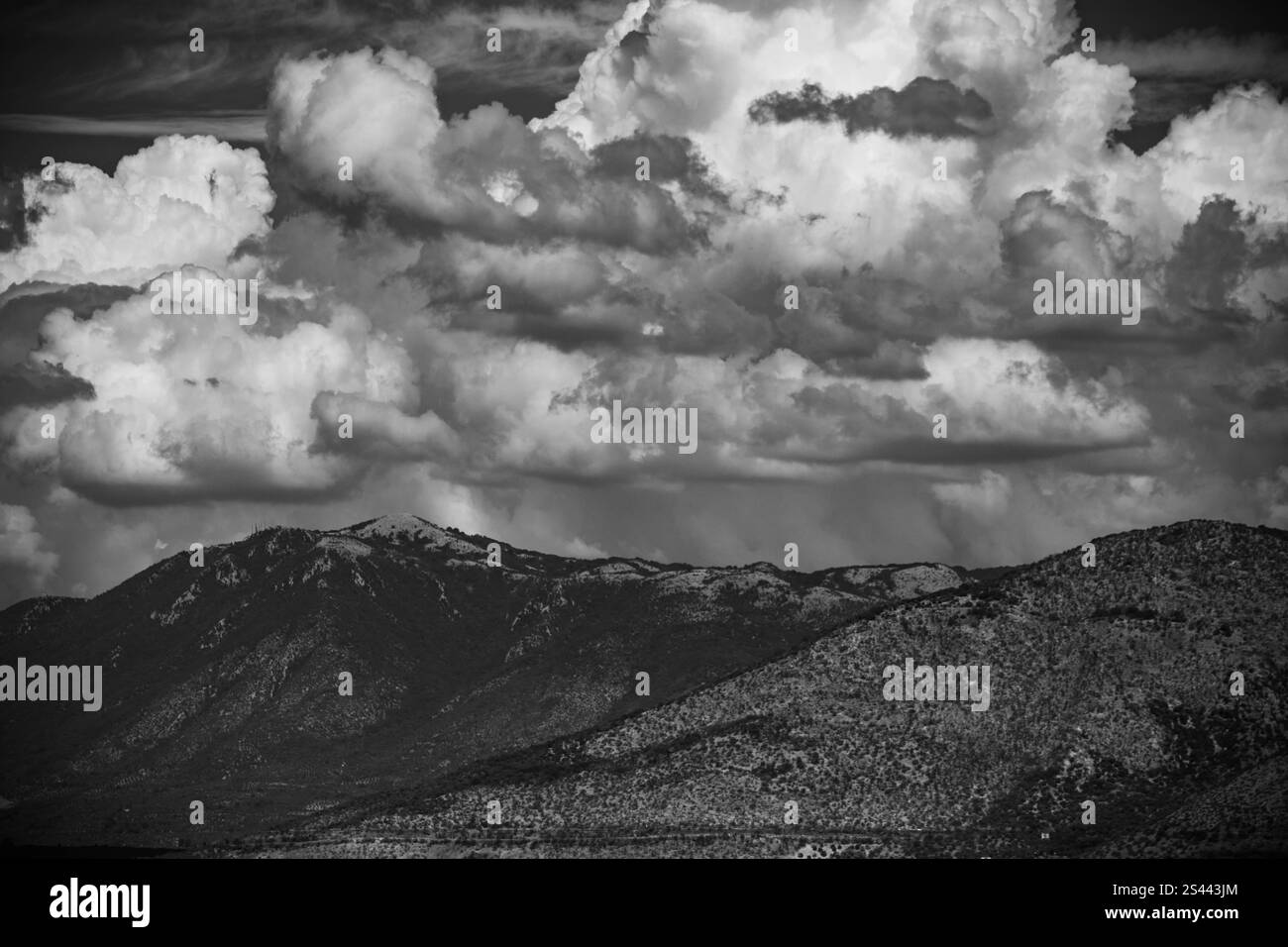 Italian landscape from the Roccabruna tower Stock Photo - Alamy