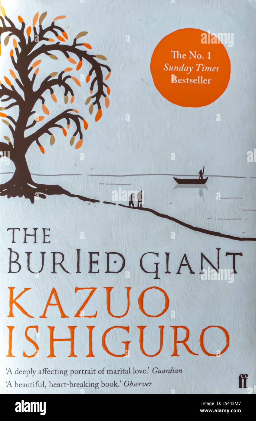 The Buried Giant - Novel by Kazuo Ishiguro - 2015 - book cover Stock ...