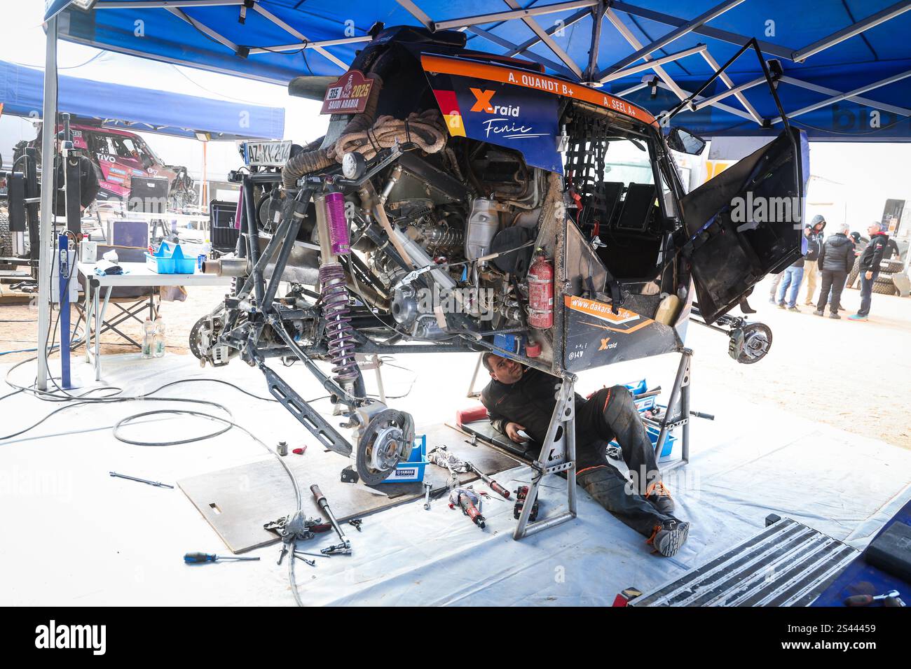 Hail, Arabie Saoudite. 10th Jan, 2025. 316 VAN DER VALK Gert-Jan (nld ...