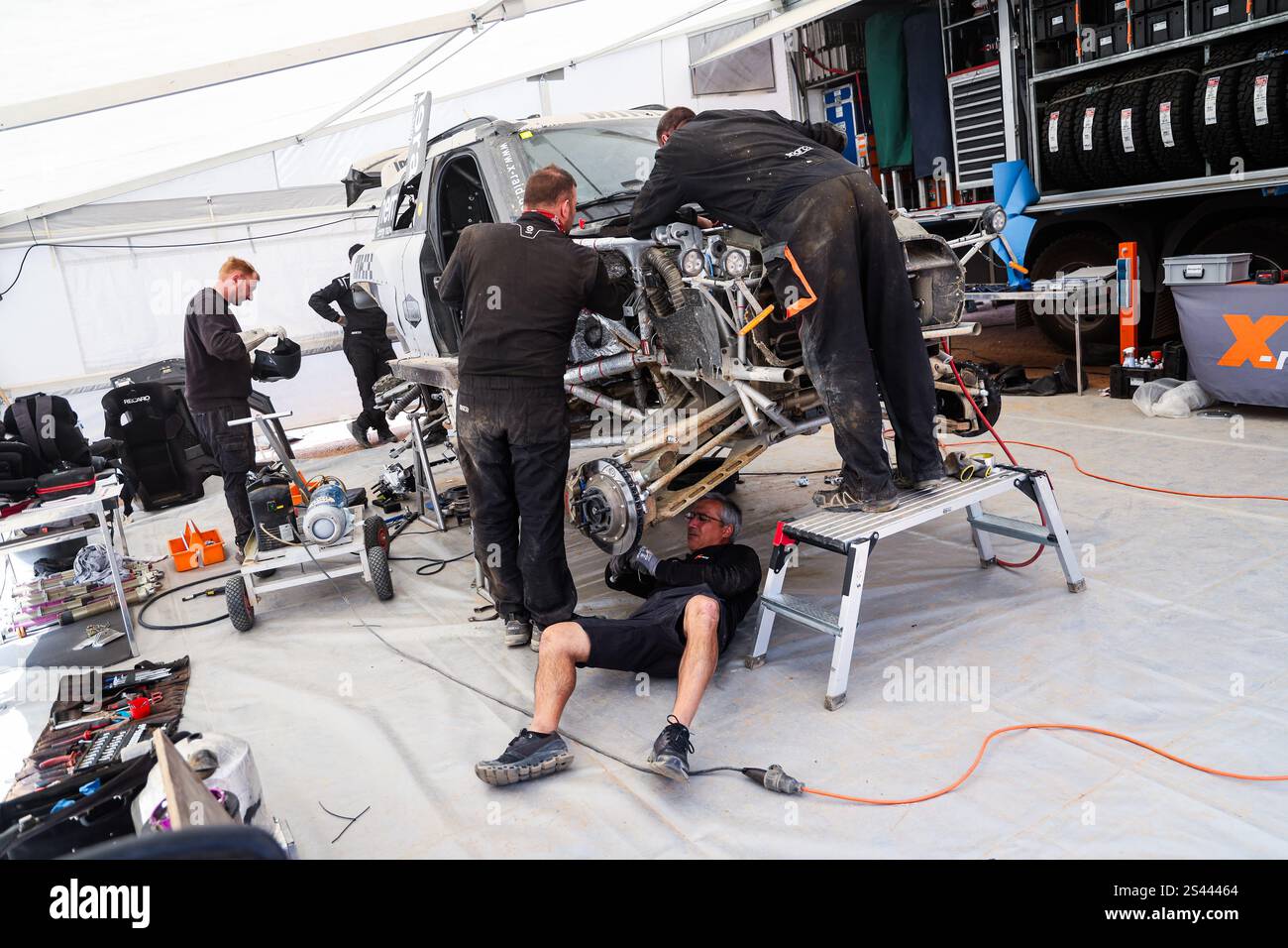 Hail, Arabie Saoudite. 10th Jan, 2025. 202 CHICHERIT Guerlain (fra ...