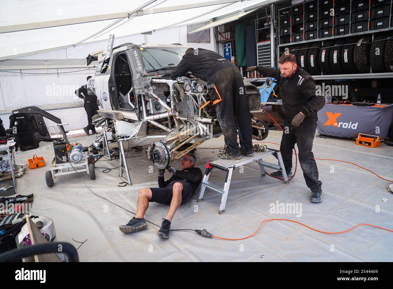 Hail, Arabie Saoudite. 10th Jan, 2025. 202 CHICHERIT Guerlain (fra ...