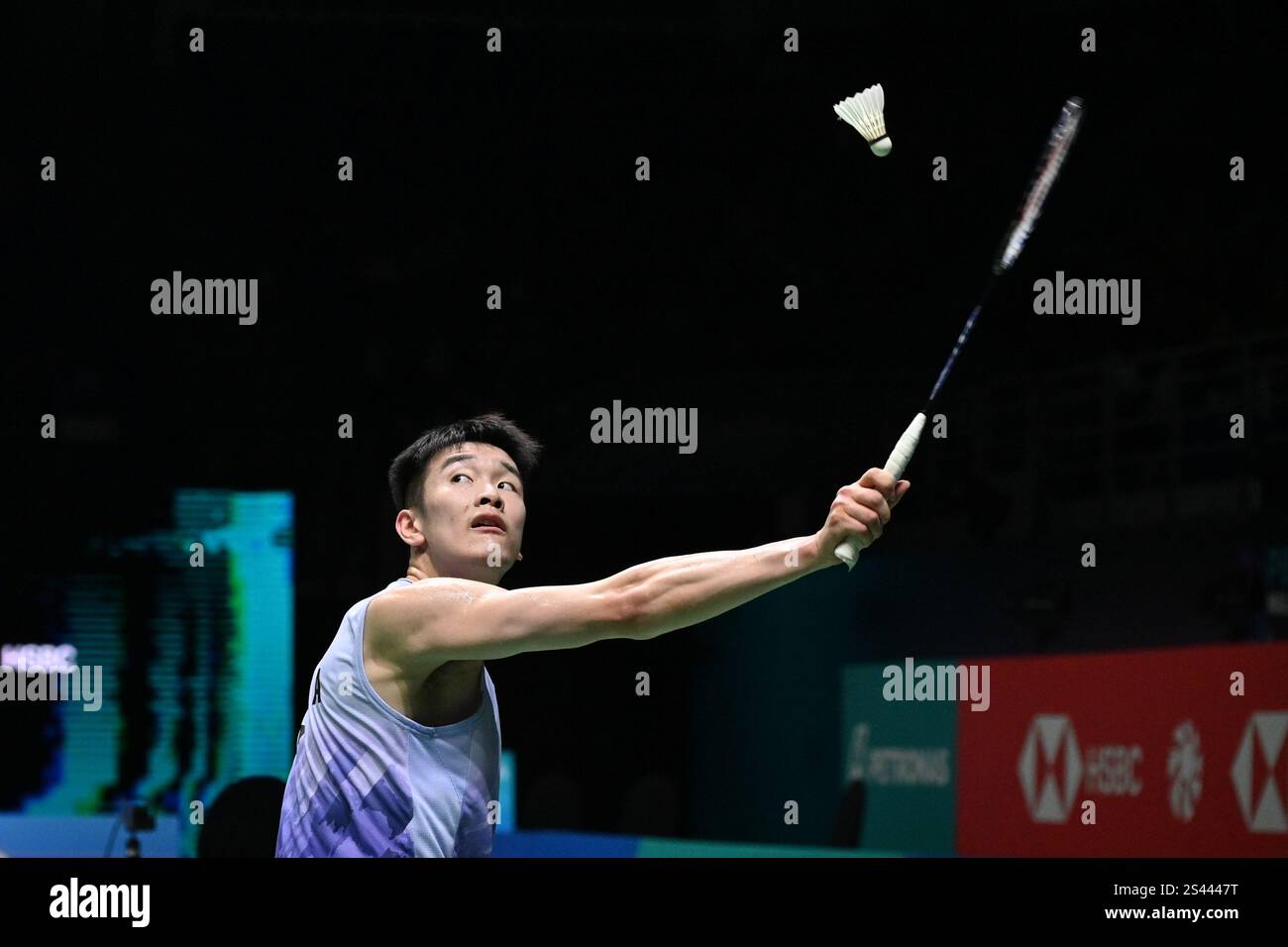 (250110) -- KUALA LUMPUR, Jan. 10, 2025 (Xinhua) -- Li Shifeng of China ...