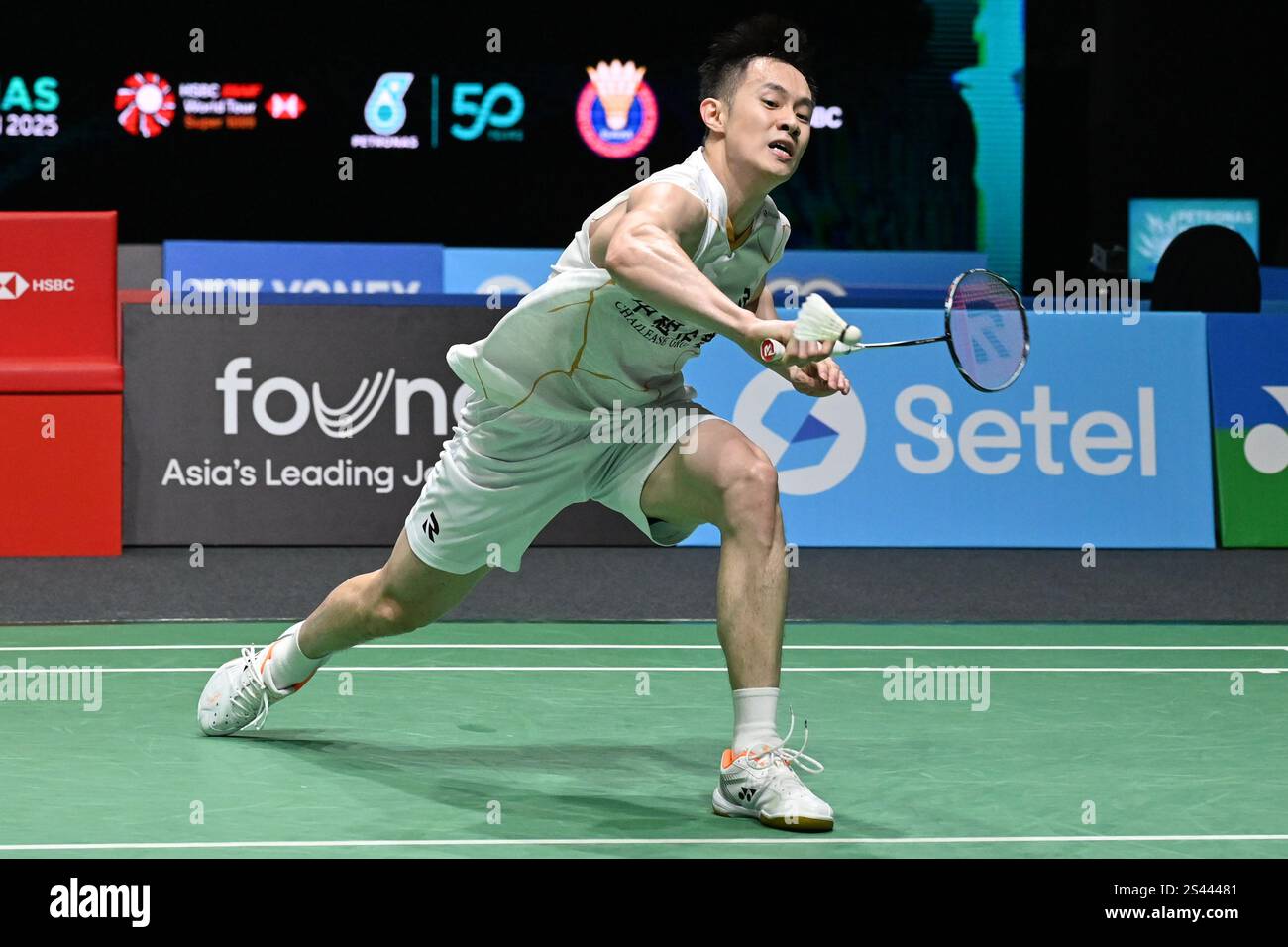 Kuala Lumpur, Malaysia. 10th Jan, 2025. Chi Yu-Jen of Chinese Taipei ...
