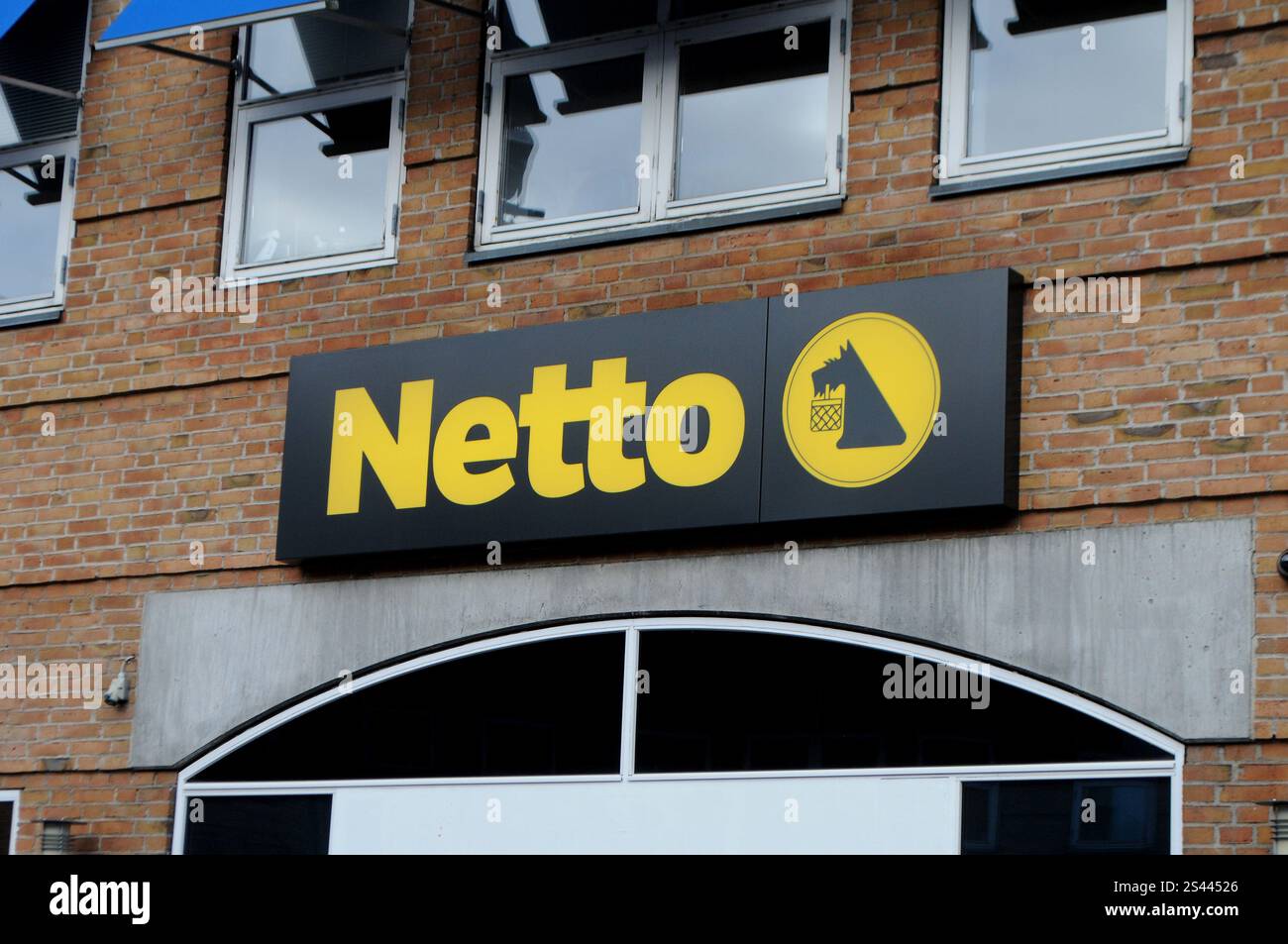 Copenhagen/ Denmark/10 JANUARY 2025/ Netto grocery chain store in ...