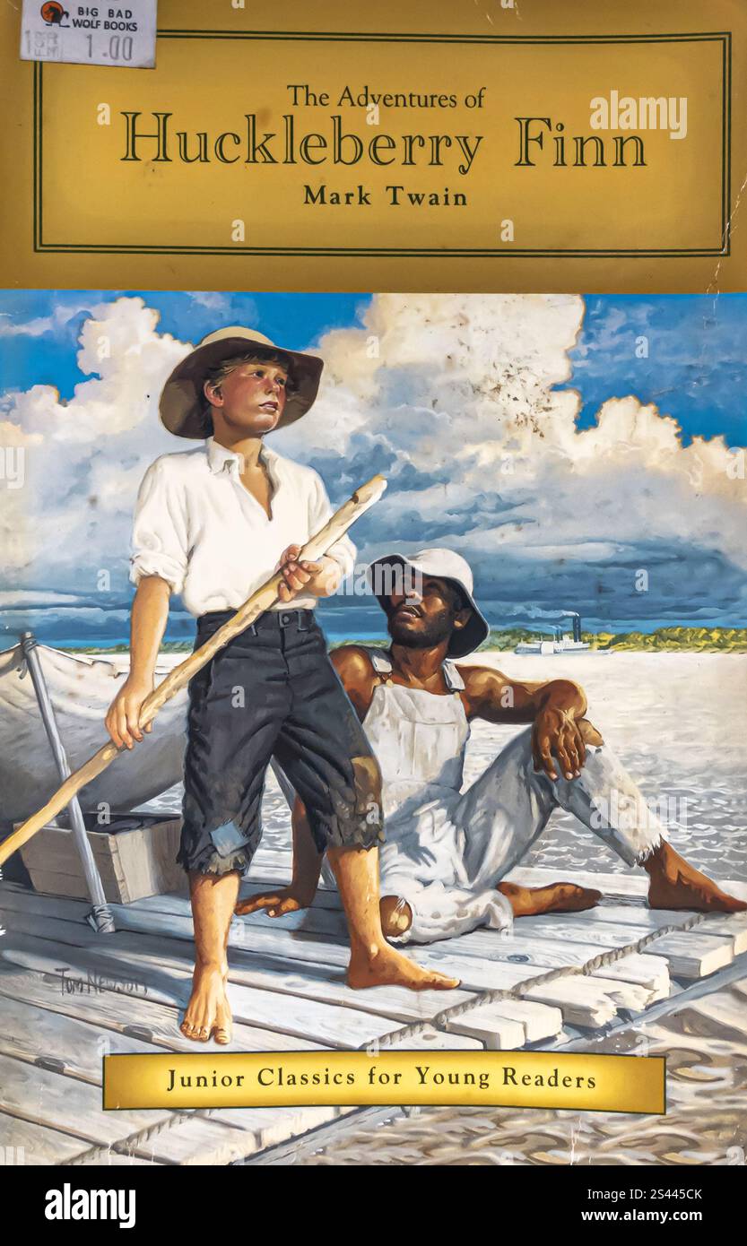 Huckleberry finn mark twain hi-res stock photography and images - Alamy