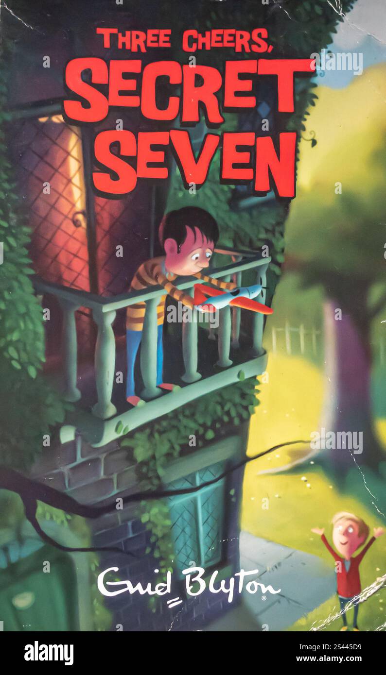 Three cheers Secret Seven Book by Enid Blyton 1956 Stock Photo - Alamy