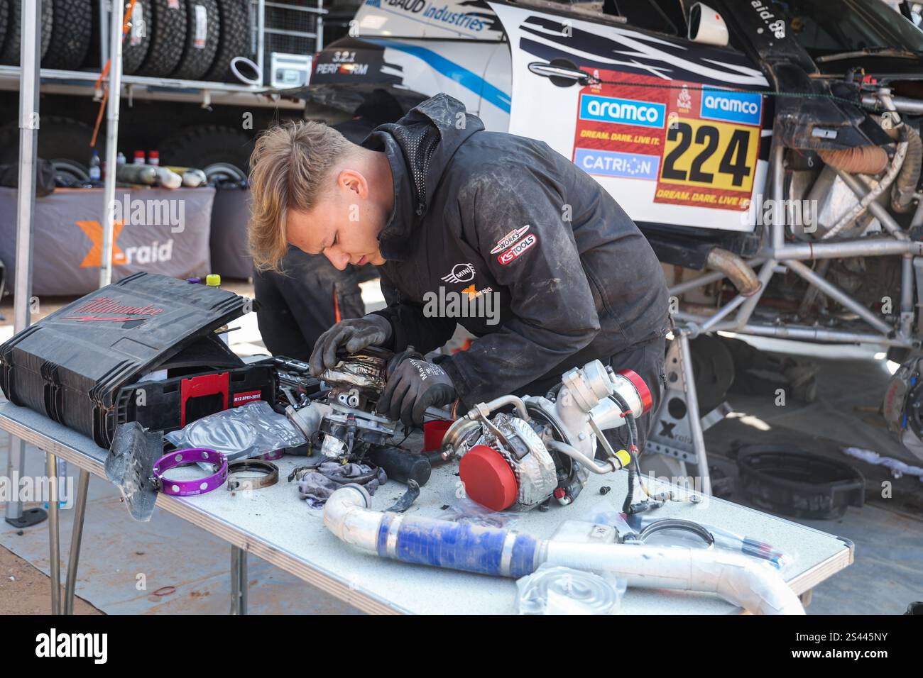 224 BAUD Lionel (fra), BAUD Lucie (fra), Mini, X-Raid Mini JCW Team ...