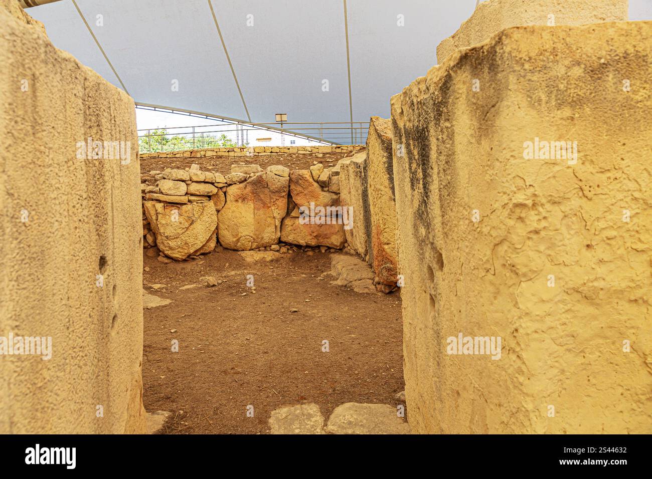 Exploring the Ancient Hagar Qim Temple Complex in Malta Stock Photo - Alamy