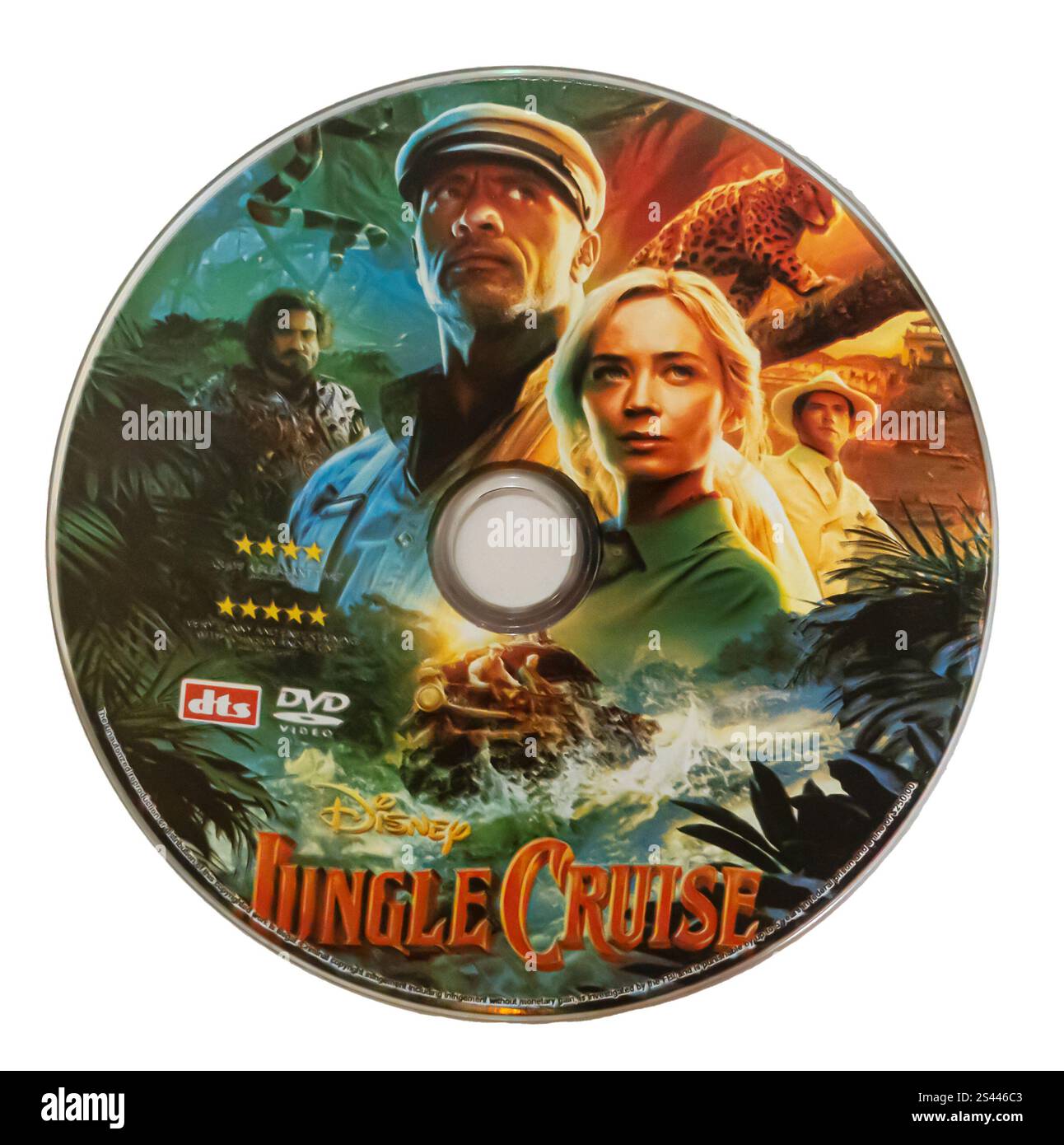 Jungle Cruise (2021) Walt Disney - DVD disc artwork Stock Photo - Alamy