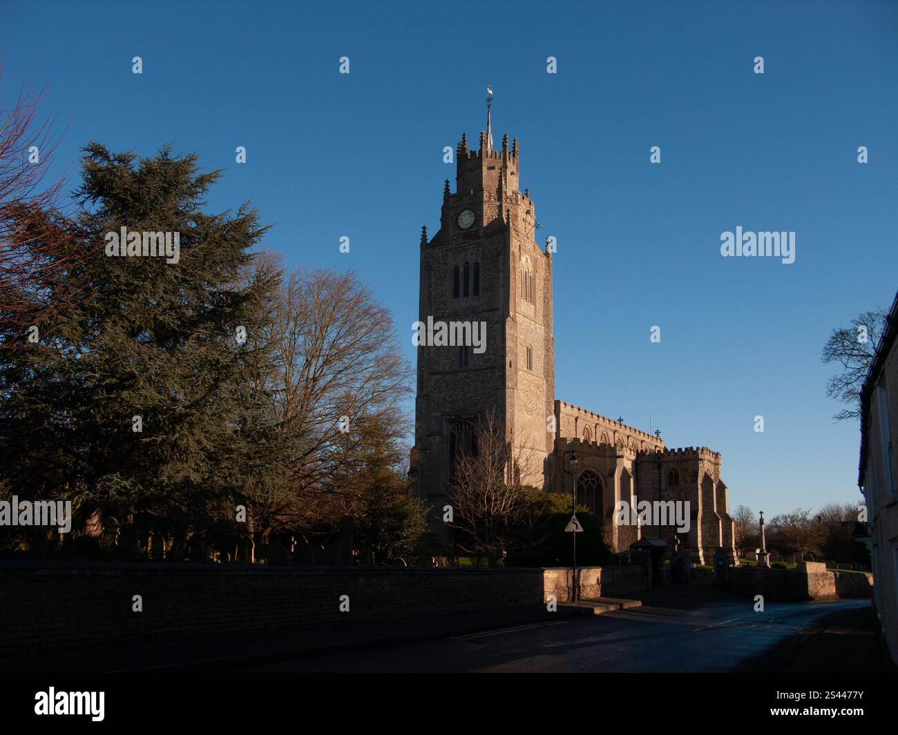 Saint Andrews Church, Sutton-in-the-Isle, Ely Stock Photo - Alamy