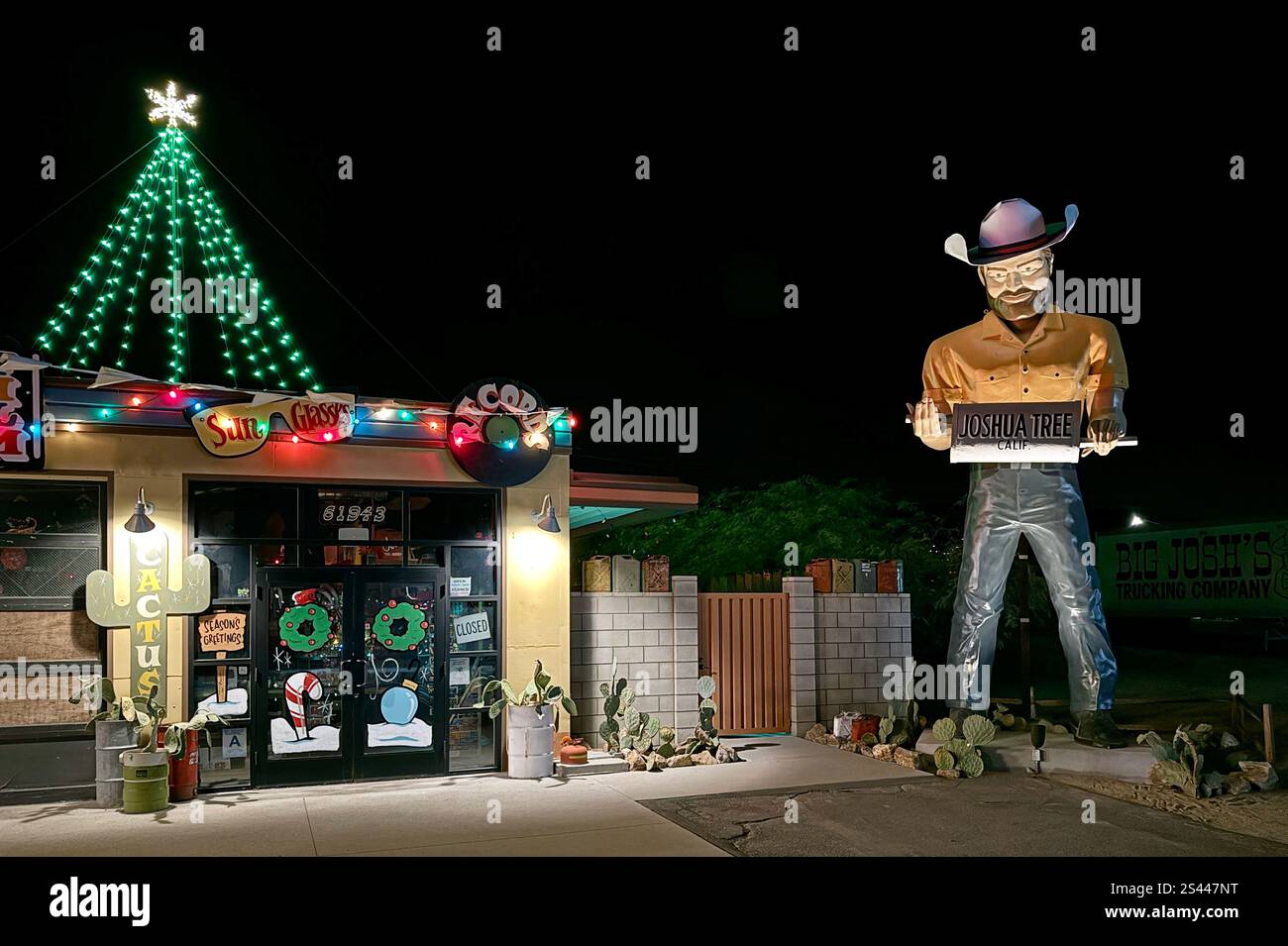 The Station Joshua Tree, California, USA Stock Photo - Alamy