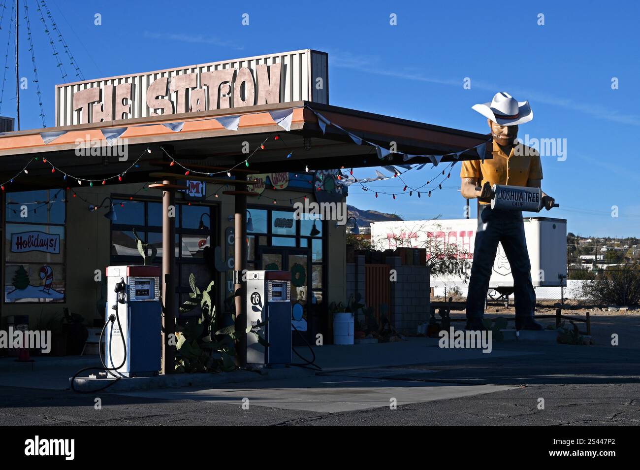 The Station Joshua Tree, California, USA Stock Photo - Alamy
