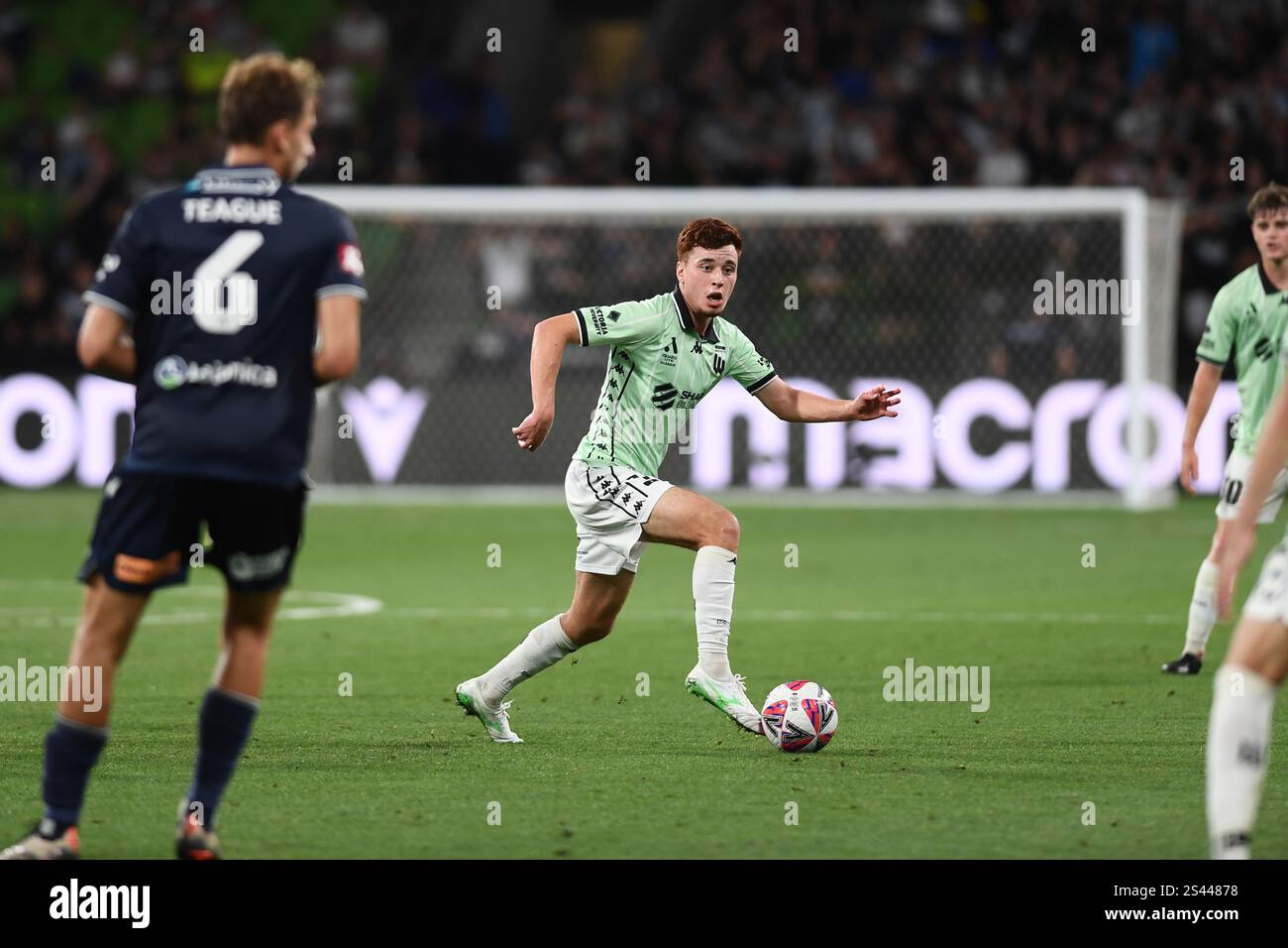MELBOURNE, AUSTRALIA. 10th Jan 2025. Pictured: Western United ...